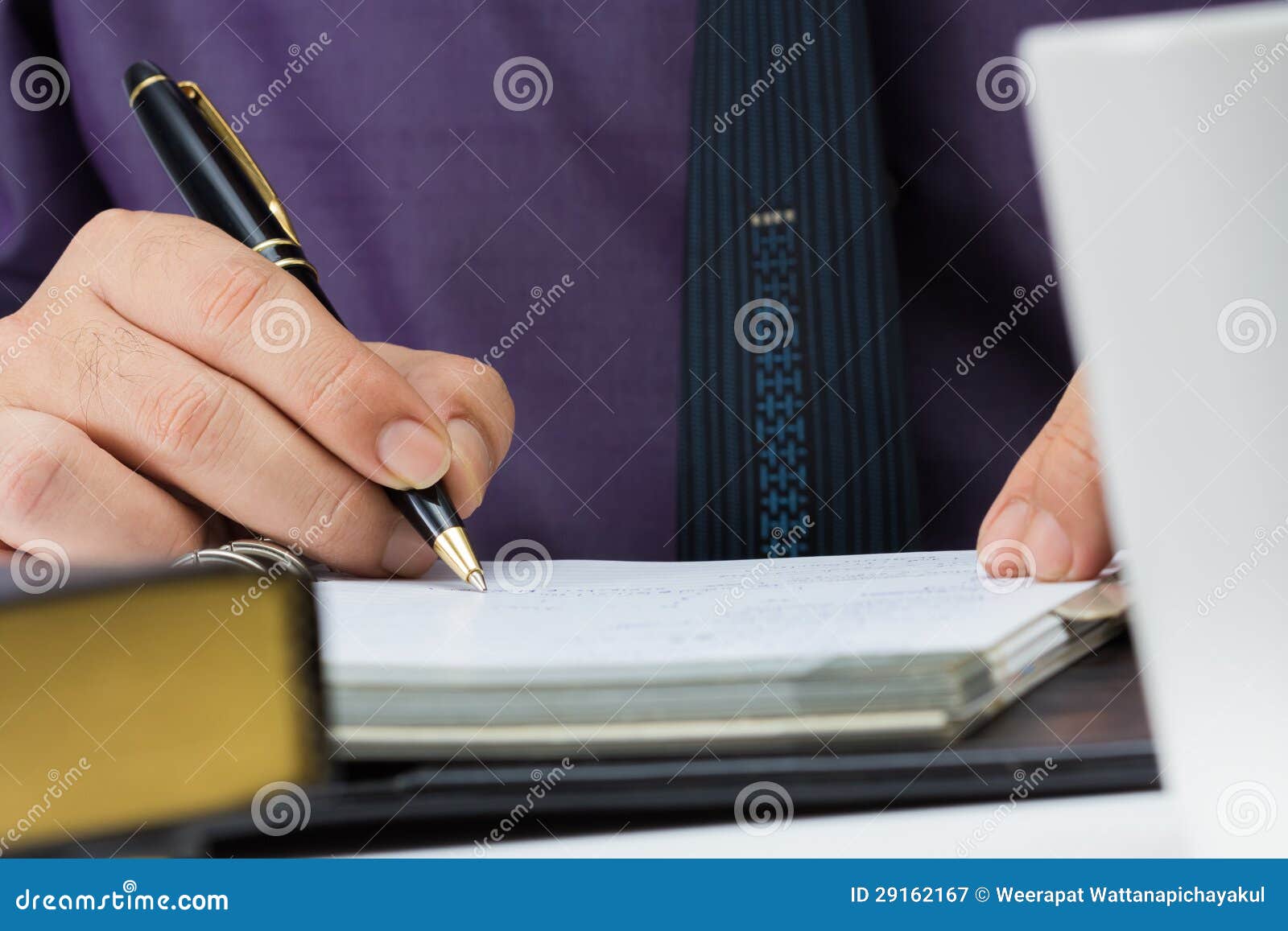 Writing note stock image. Image of working, writer, appointment - 29162167