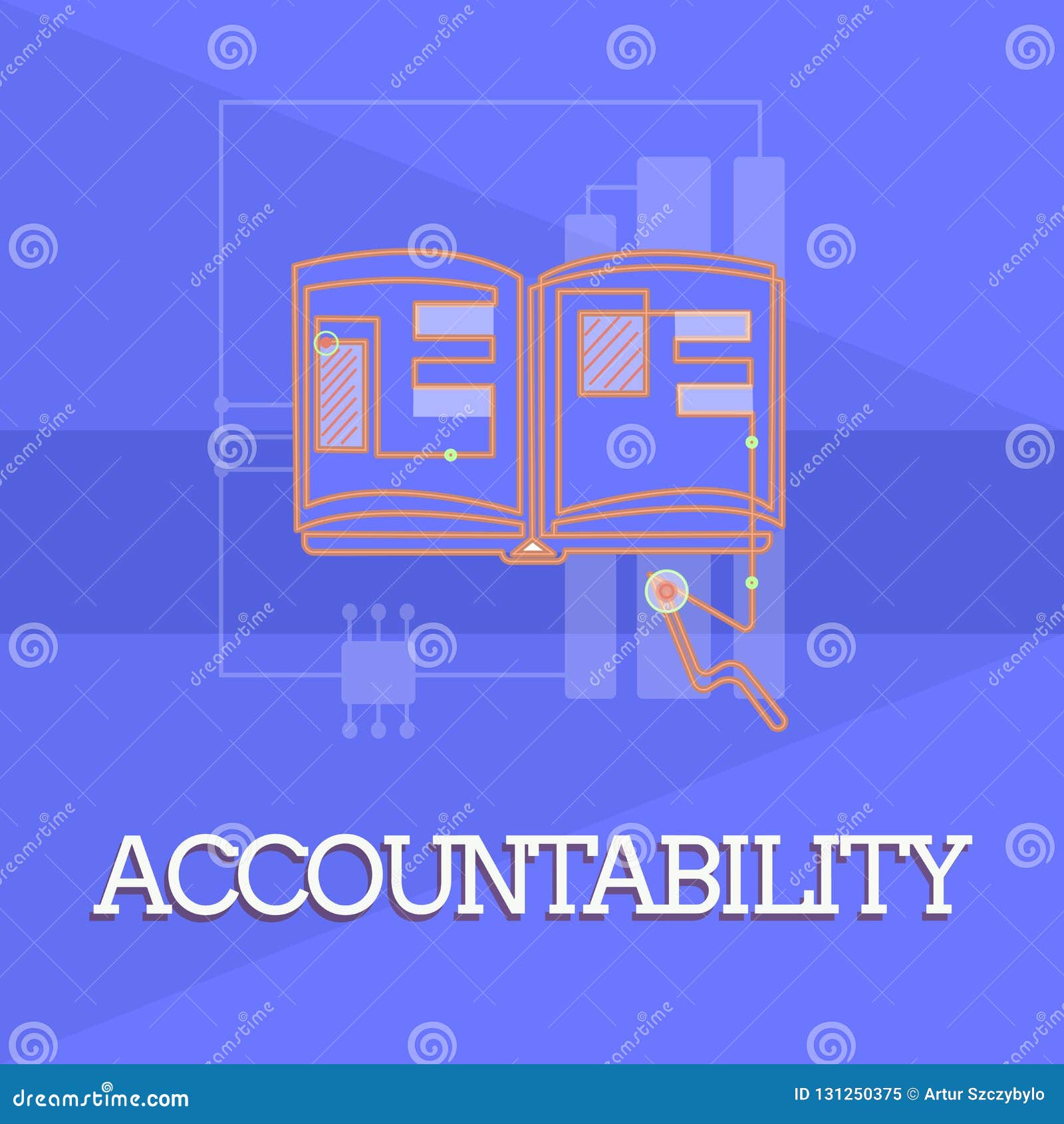 Writing Note Showing Accountability. Business Photo Showcasing State of ...