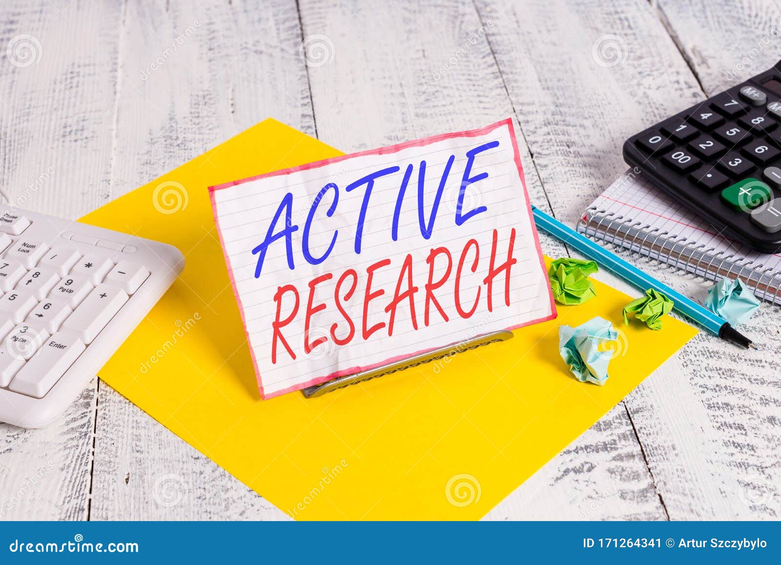 Writing Note Showing Active Research. Business Photo Showcasing ...