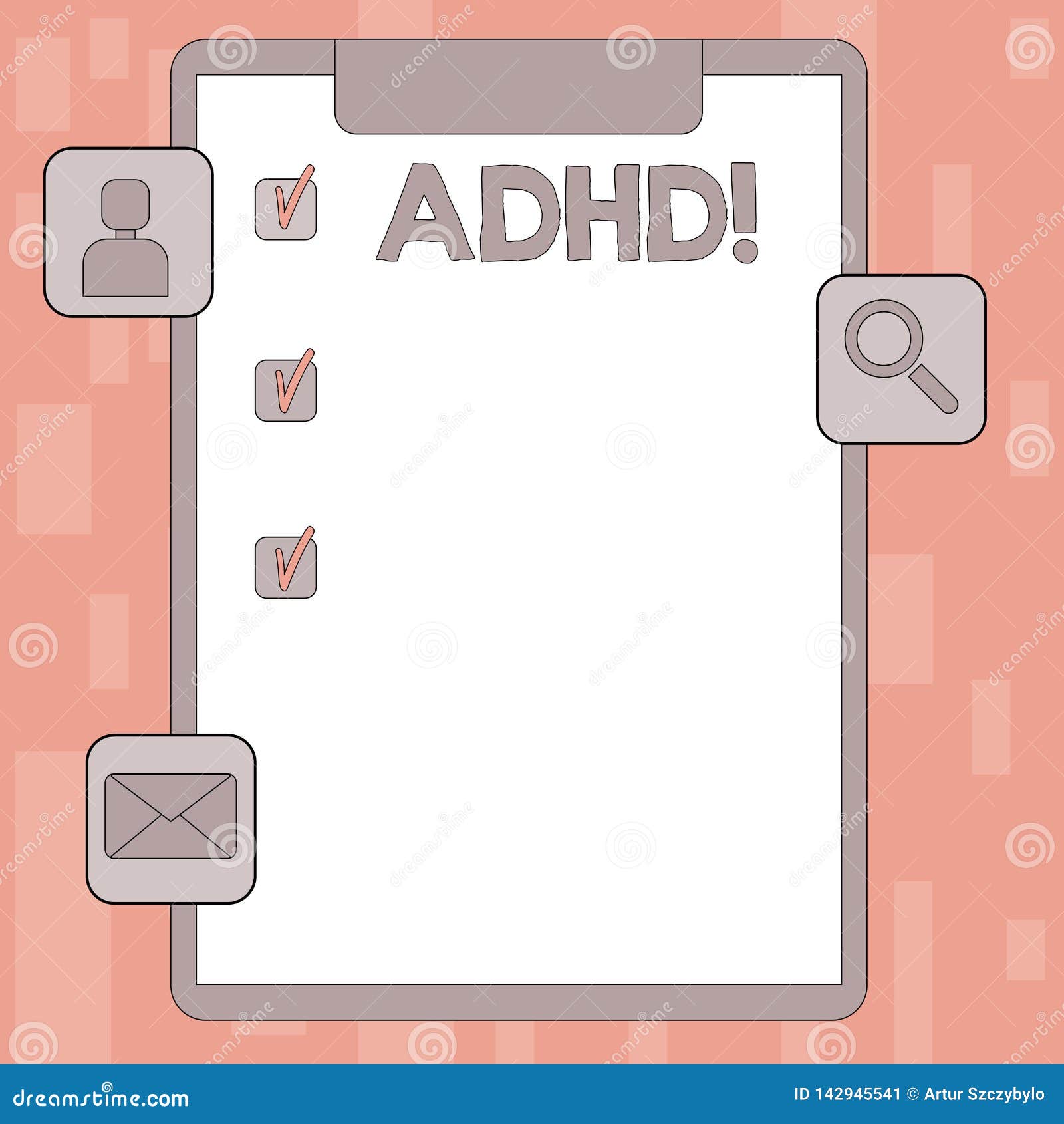 Writing Note Showing Adhd. Business Photo Showcasing Learning Made ...