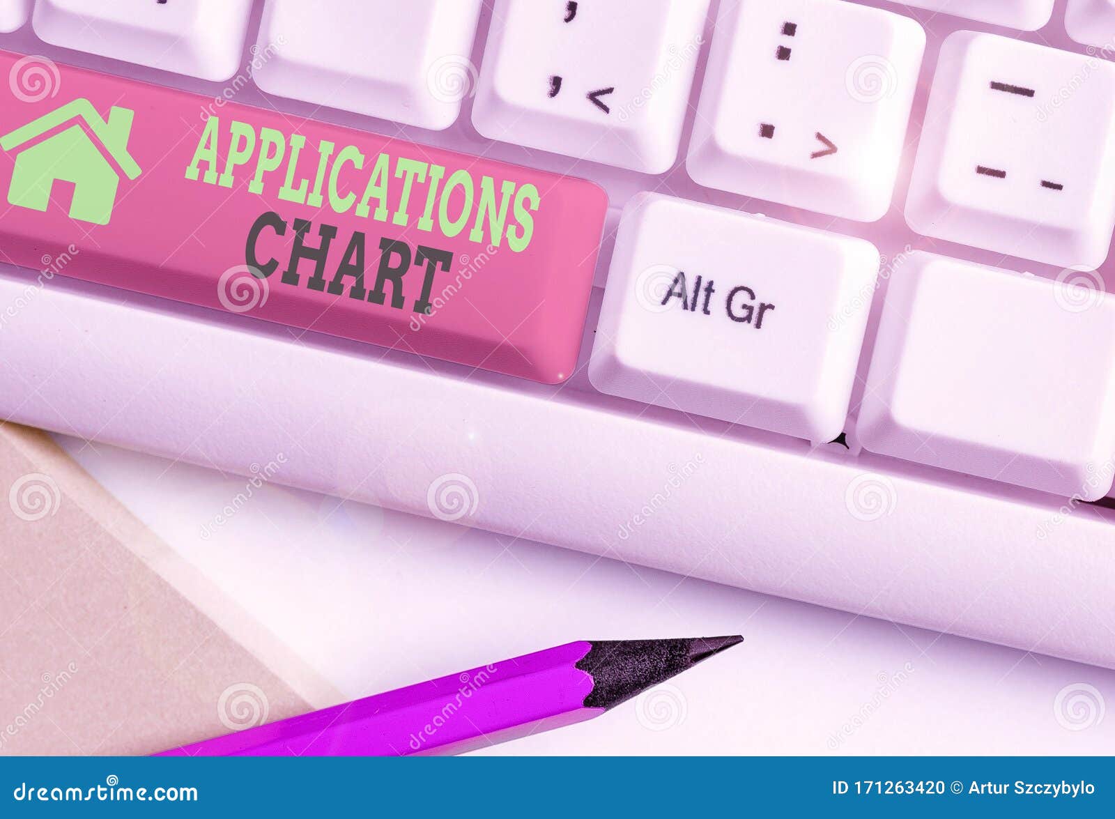 Writing Note Showing Applications Chart. Business Photo Showcasing ...