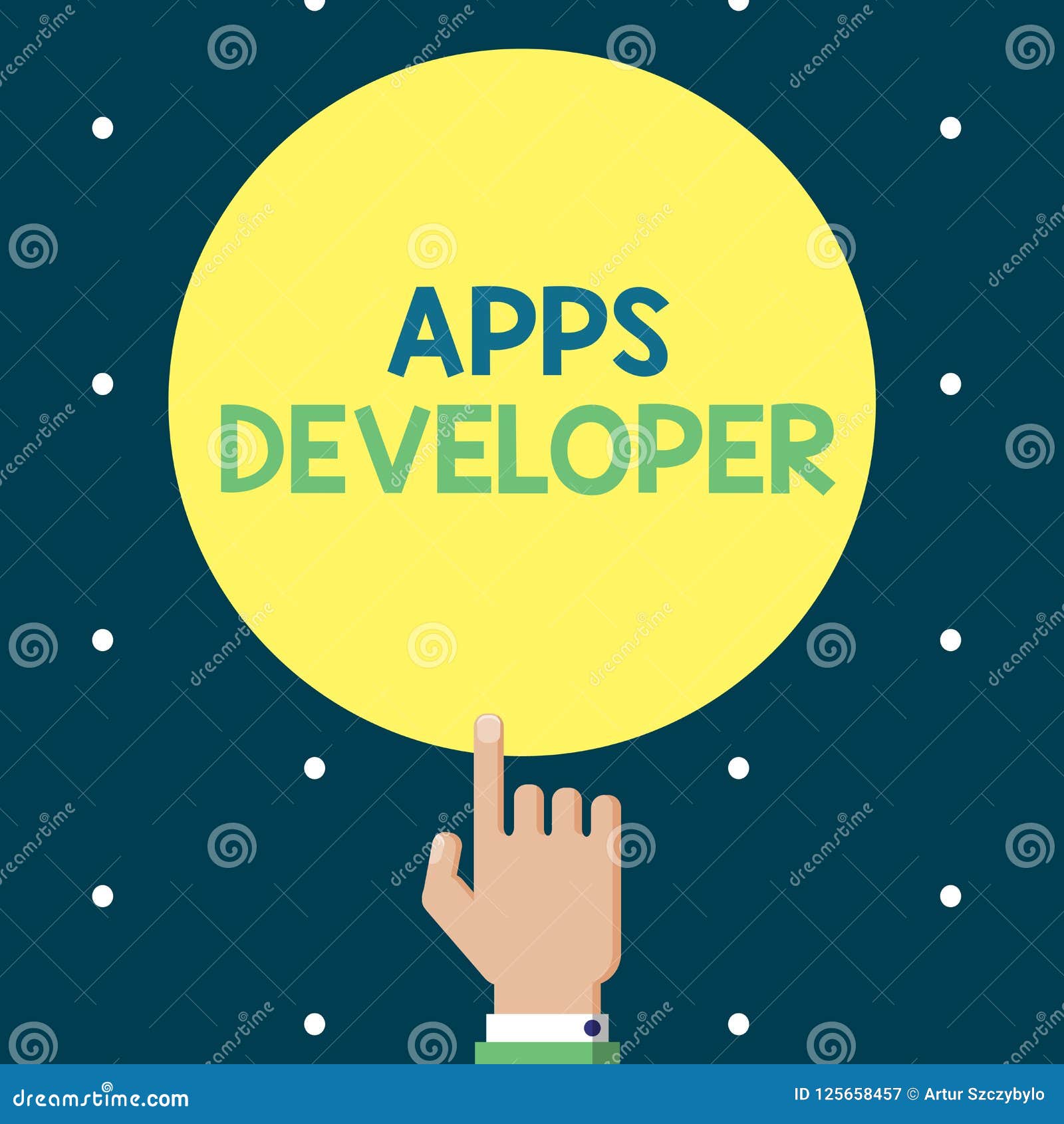 Writing Note Showing Apps Developer. Business Photo Showcasing Graphic ...