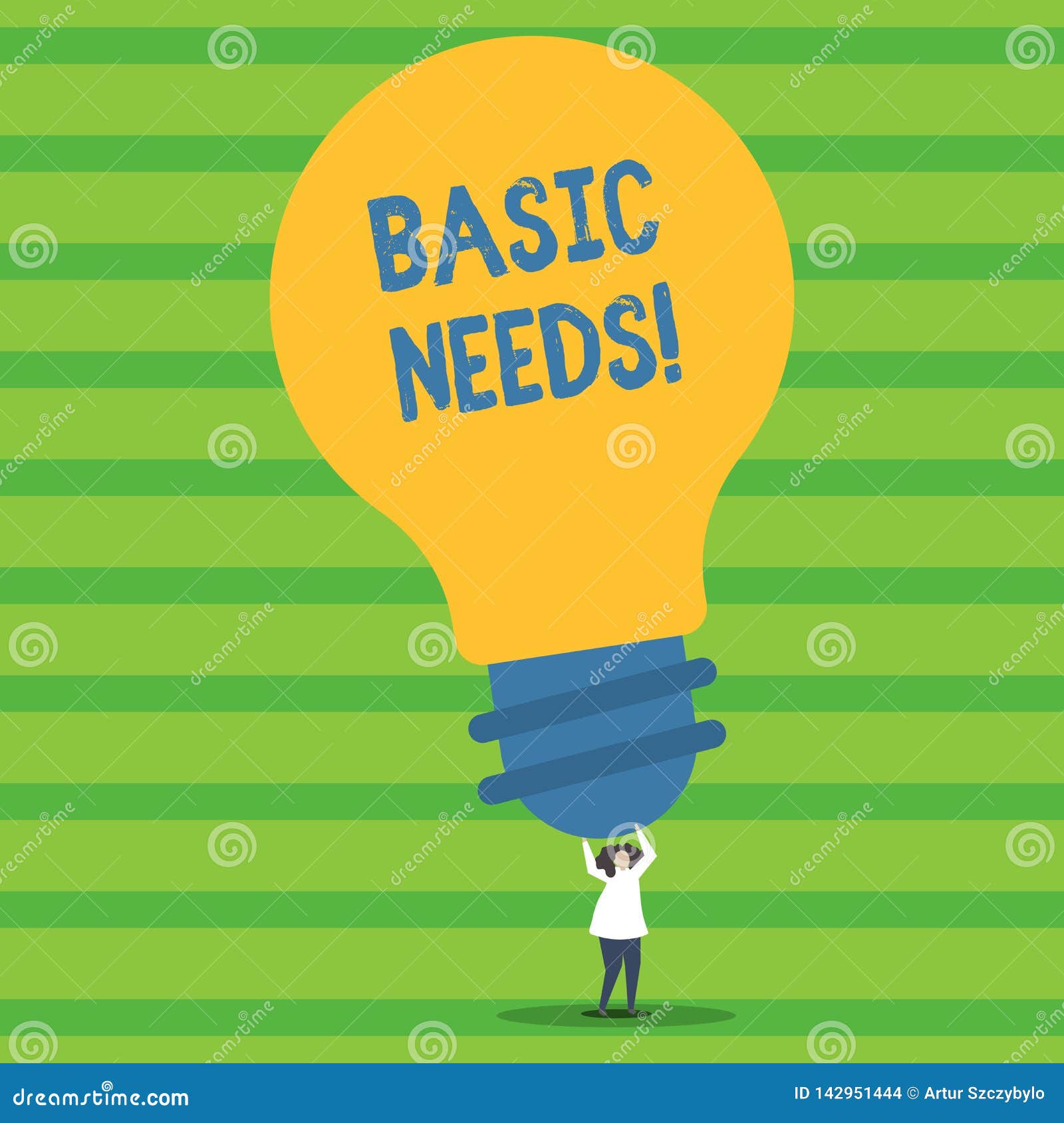 Writing Note Showing Basic Needs. Business Photo Showcasing Measurement ...