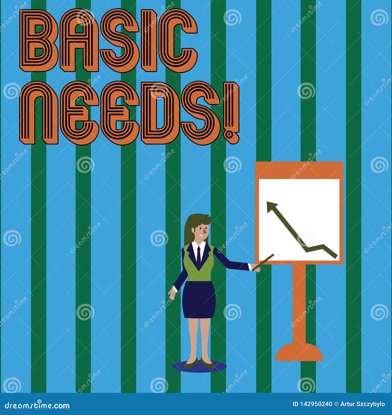 Writing Note Showing Basic Needs. Business Photo Showcasing Measurement ...