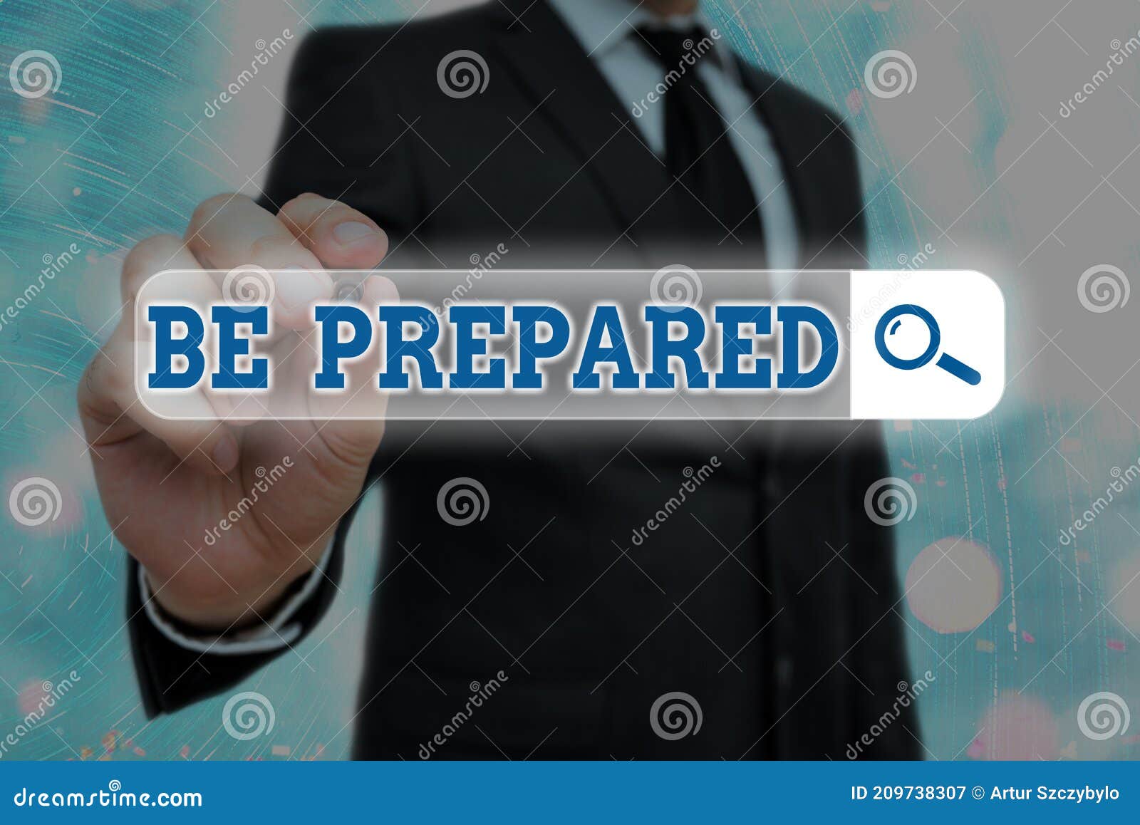 Writing Note Showing Be Prepared. Business Photo Showcasing Make ...