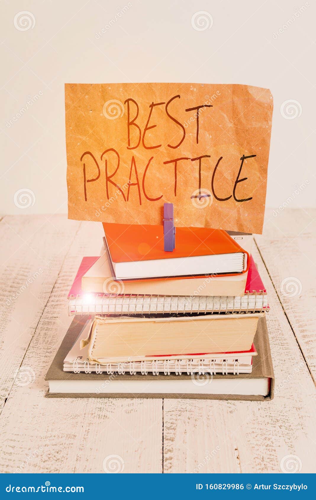 Writing Note Showing Best Practice. Business Photo Showcasing Method ...