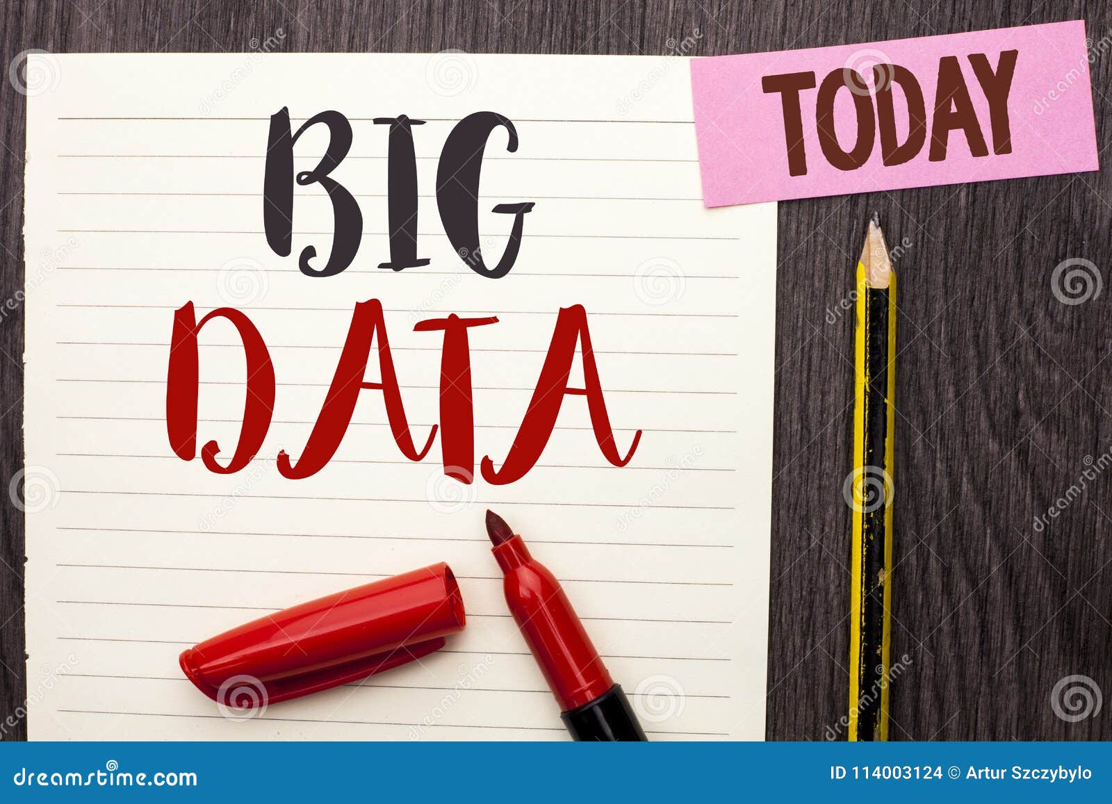 Writing Note Showing Big Data. Business Photo Showcasing Huge Data ...