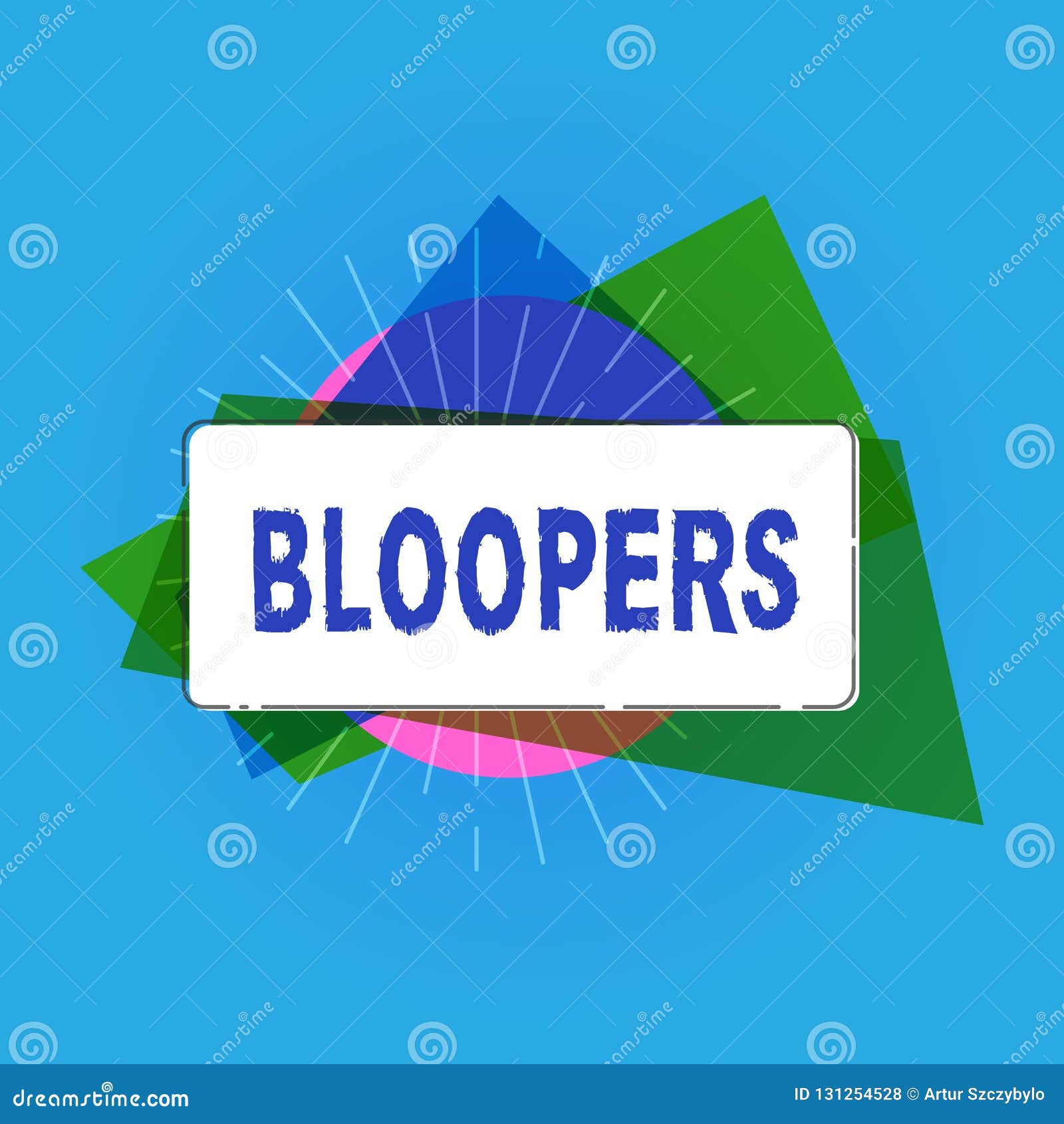 Writing Note Showing Bloopers. Business Photo Showcasing Embarrassing ...