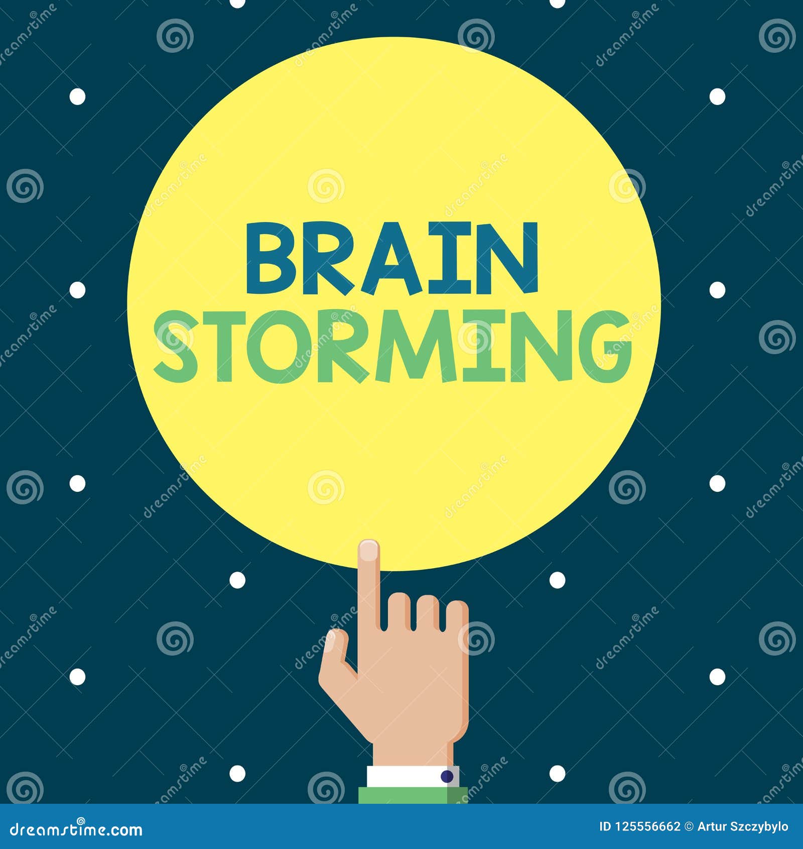 Writing Note Showing Brain Storming. Business Photo Showcasing ...