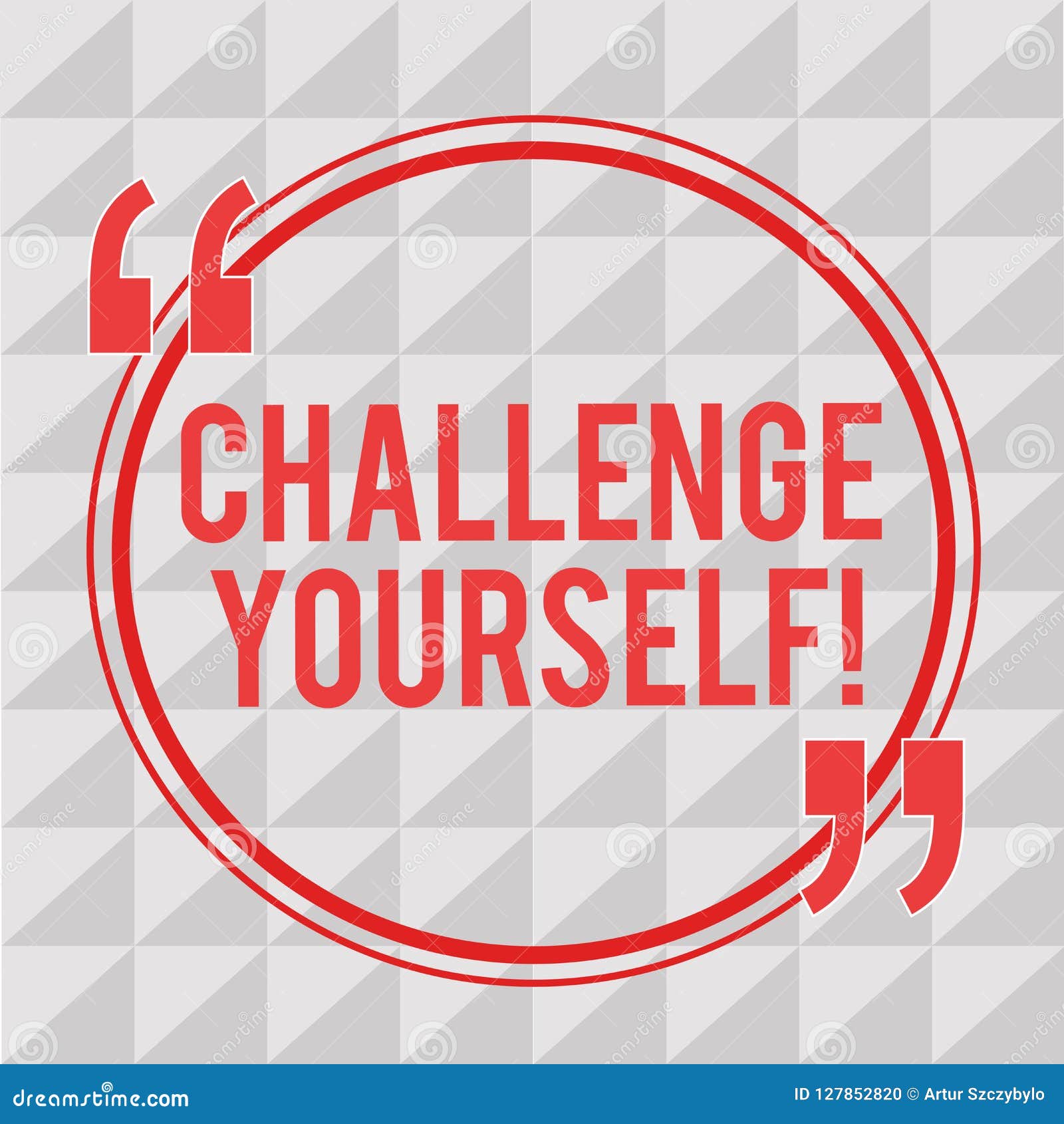 Writing Note Showing Challenge Yourself. Business Photo Showcasing ...