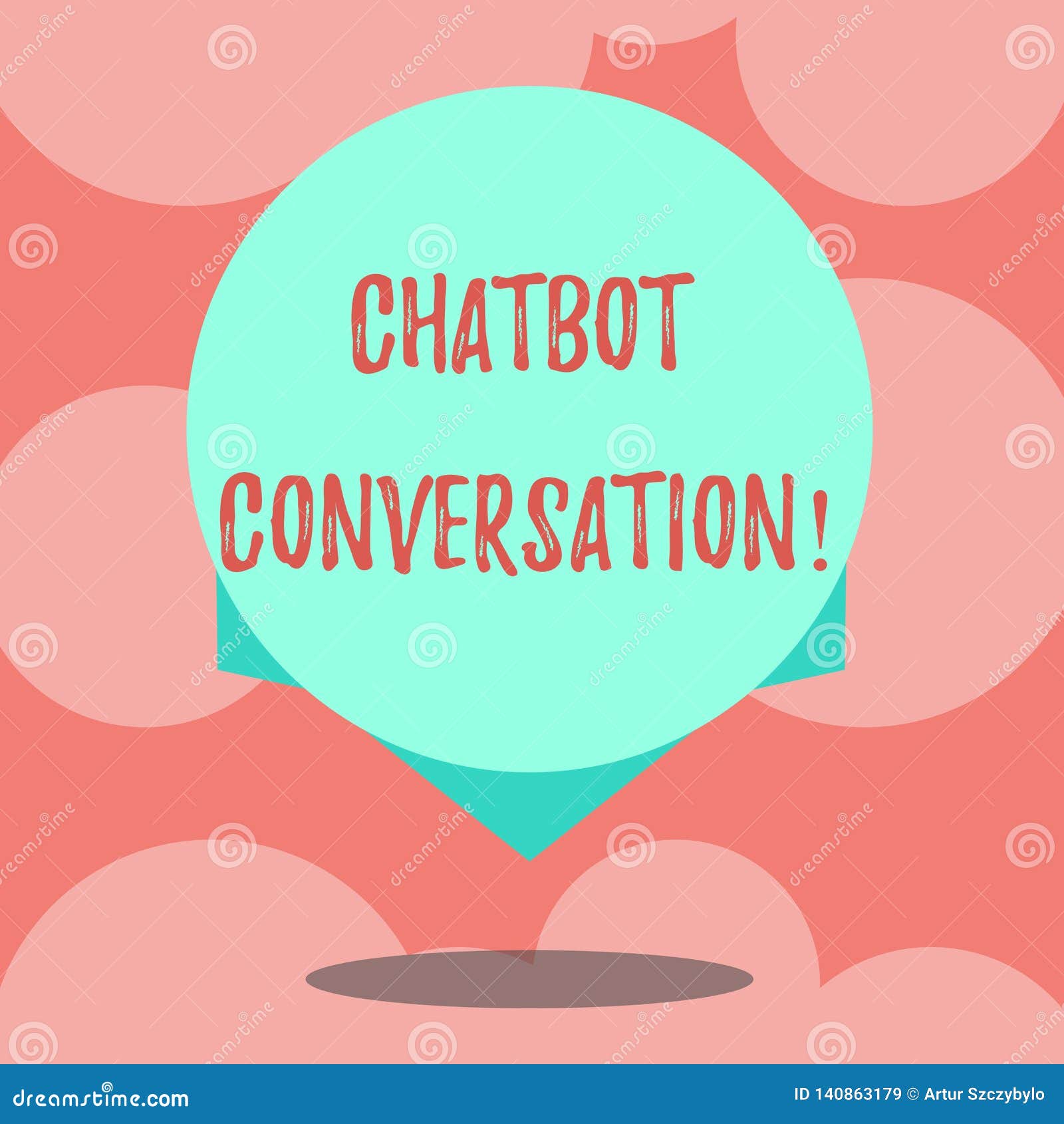 Writing Note Showing Chatbot Conversation. Business Photo Showcasing ...