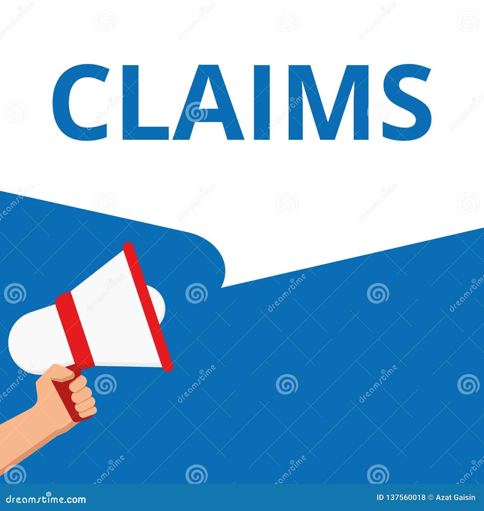 Employee Claims Medical Insurance From Employer Cartoon Vector ...