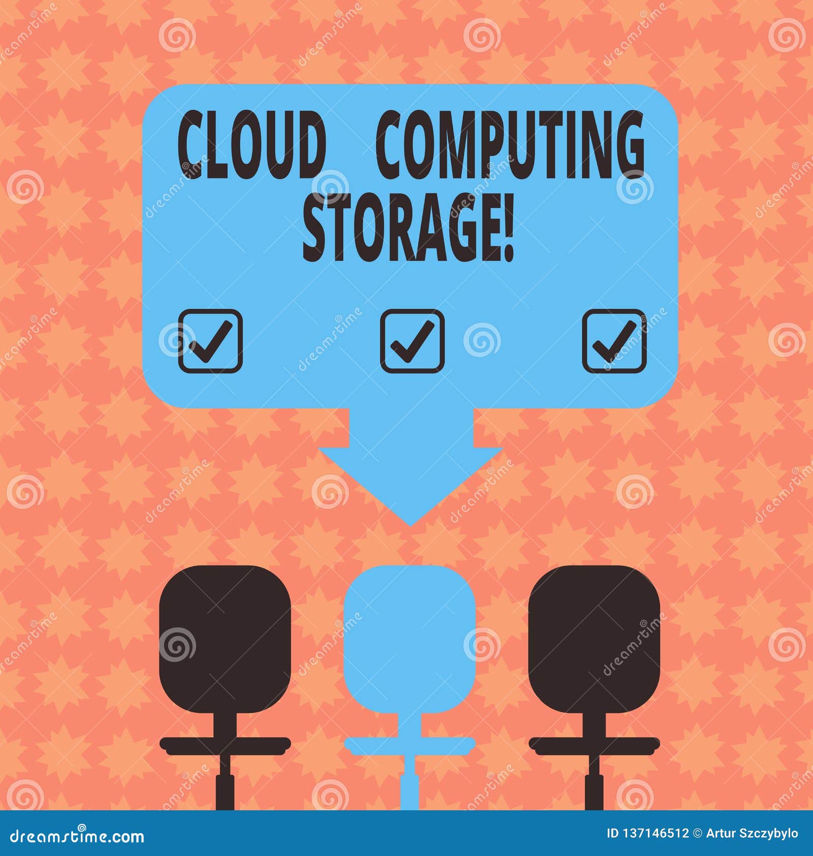 Writing Note Showing Cloud Computing Storage. Business Photo Showcasing ...