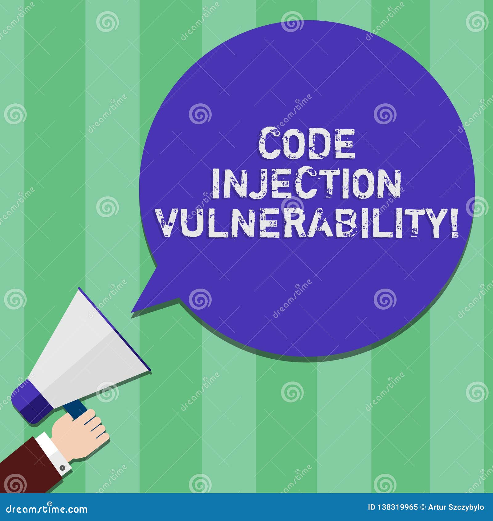 Writing Note Showing Code Injection Vulnerability. Business Photo Showcasing Introduction of ...