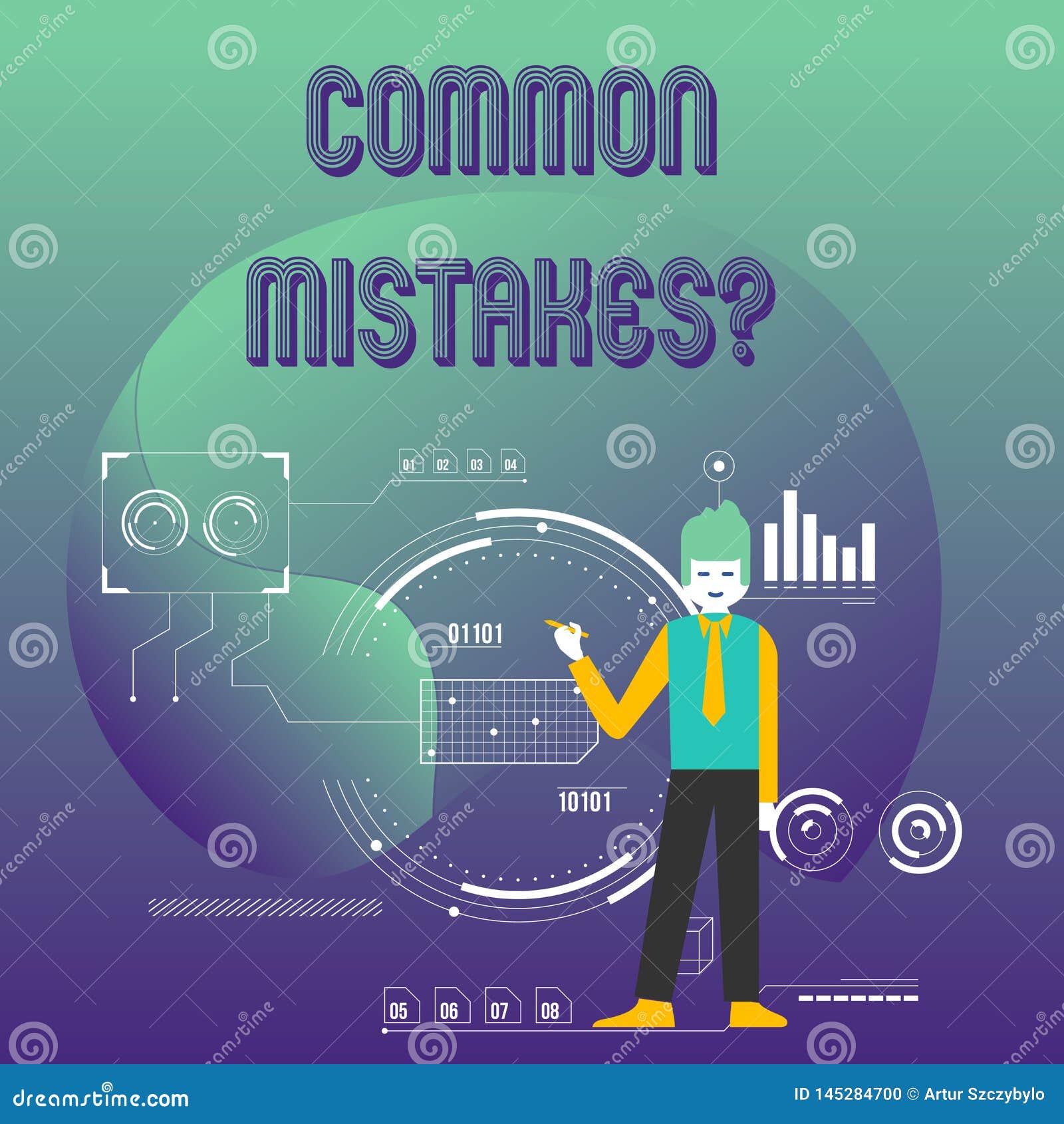 Writing Note Showing Common Mistakes Question. Business Photo ...