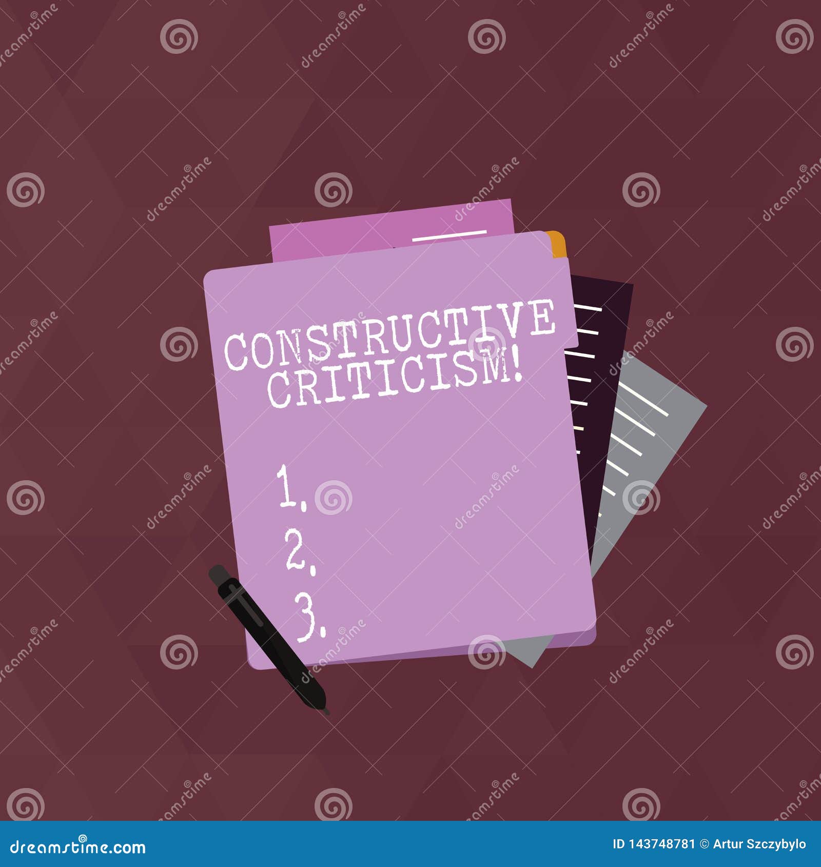 Constructive Criticism Concept Icon Cartoon Vector | CartoonDealer.com ...