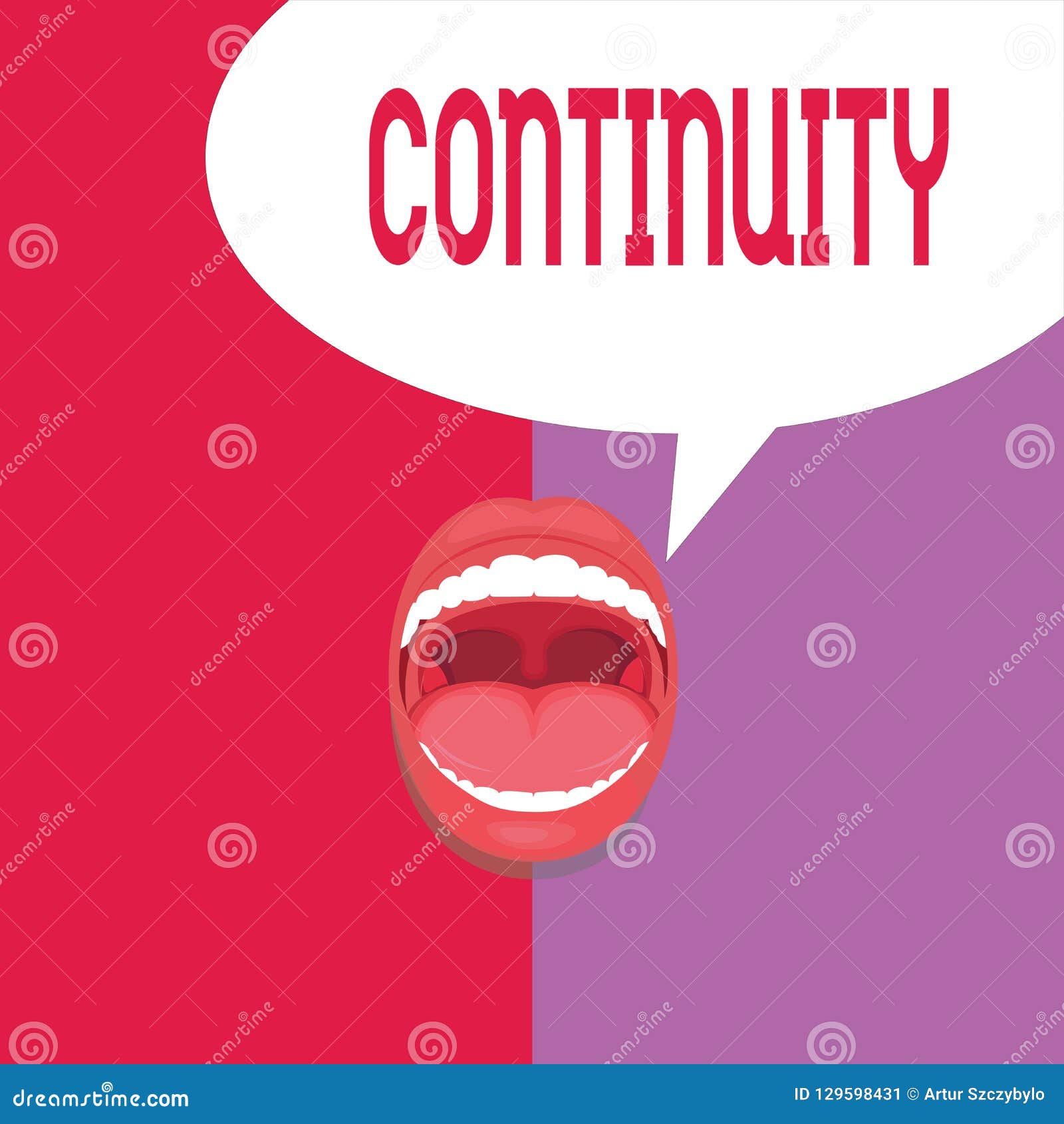 Writing Note Showing Continuity. Business Photo Showcasing Unbroken ...