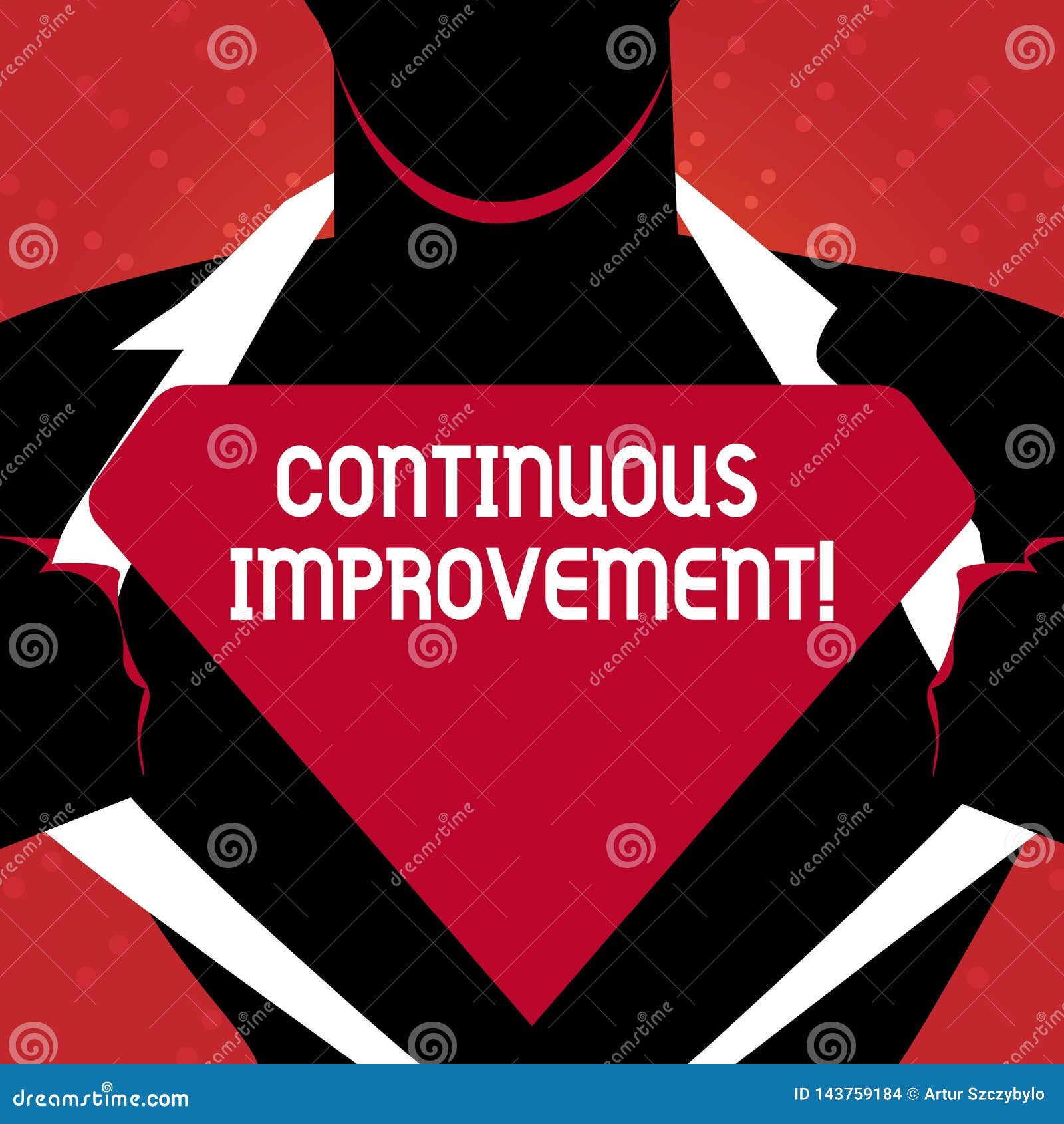 Writing Note Showing Continuous Improvement. Business Photo Showcasing ...