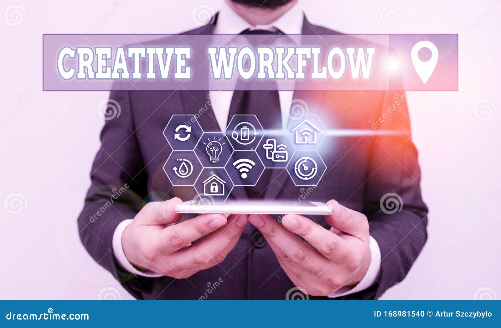 Writing Note Showing Creative Workflow. Business Photo Showcasing the ...