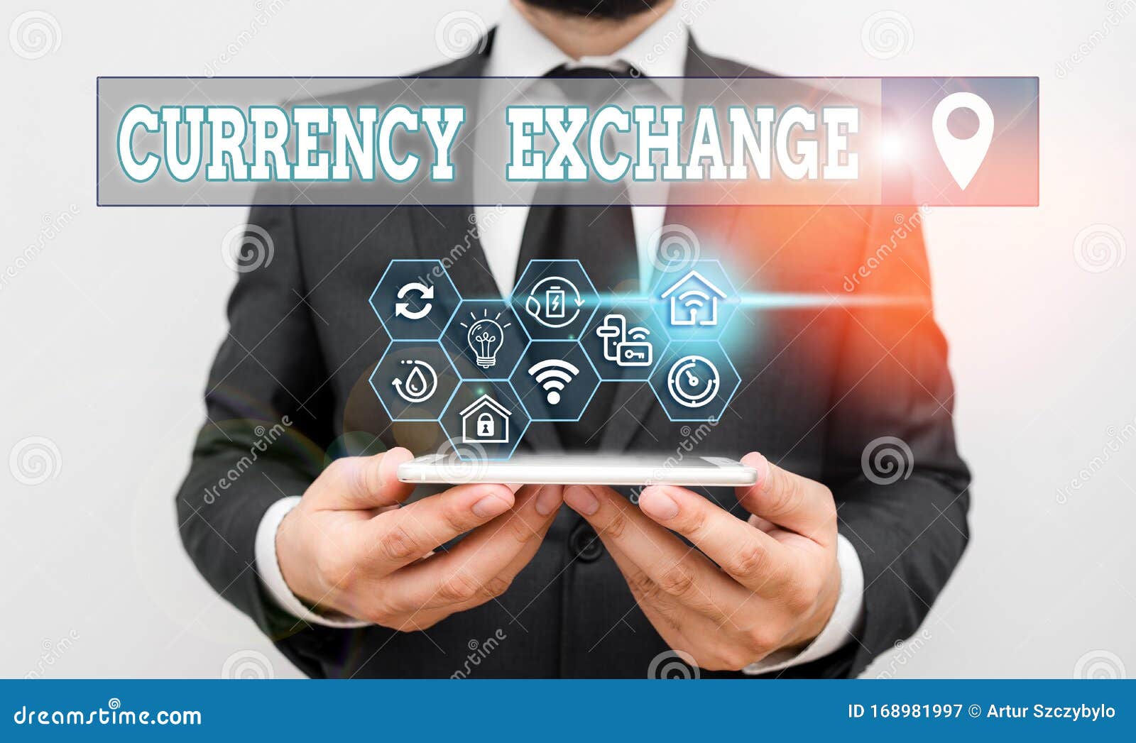 Writing Note Showing Currency Exchange. Business Photo Showcasing Rate ...