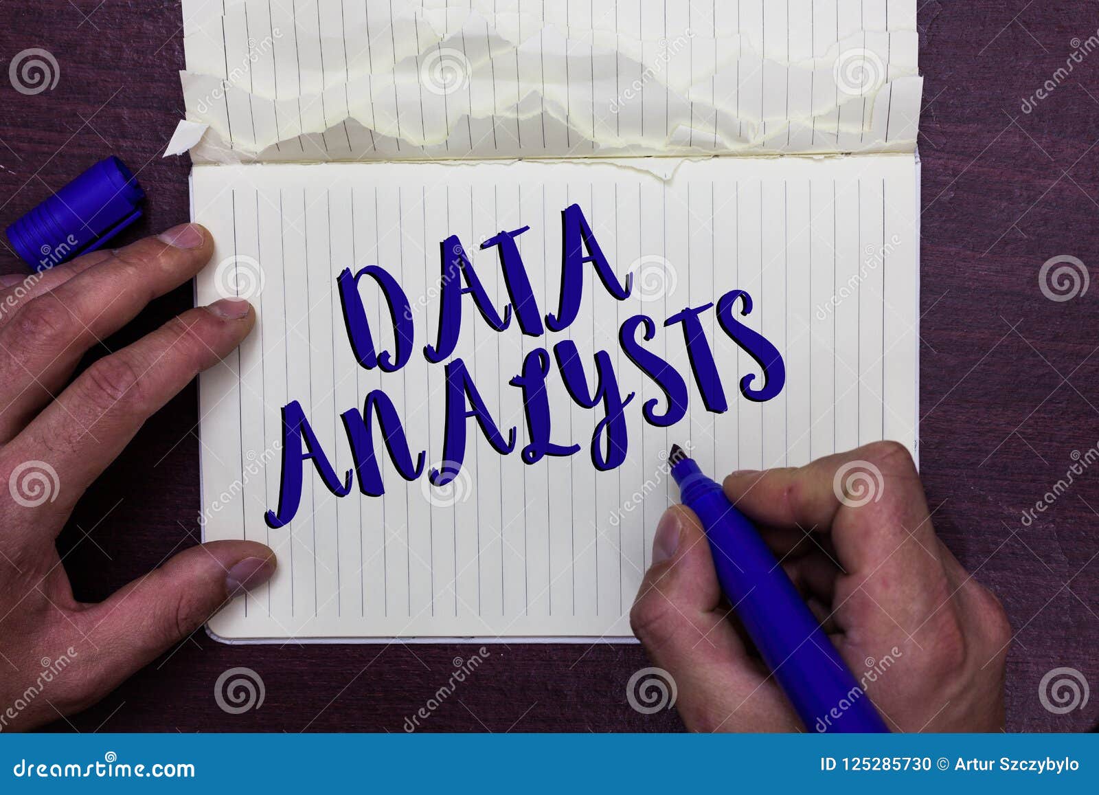 Writing Note Showing Data Analysts. Business Photo Showcasing ...