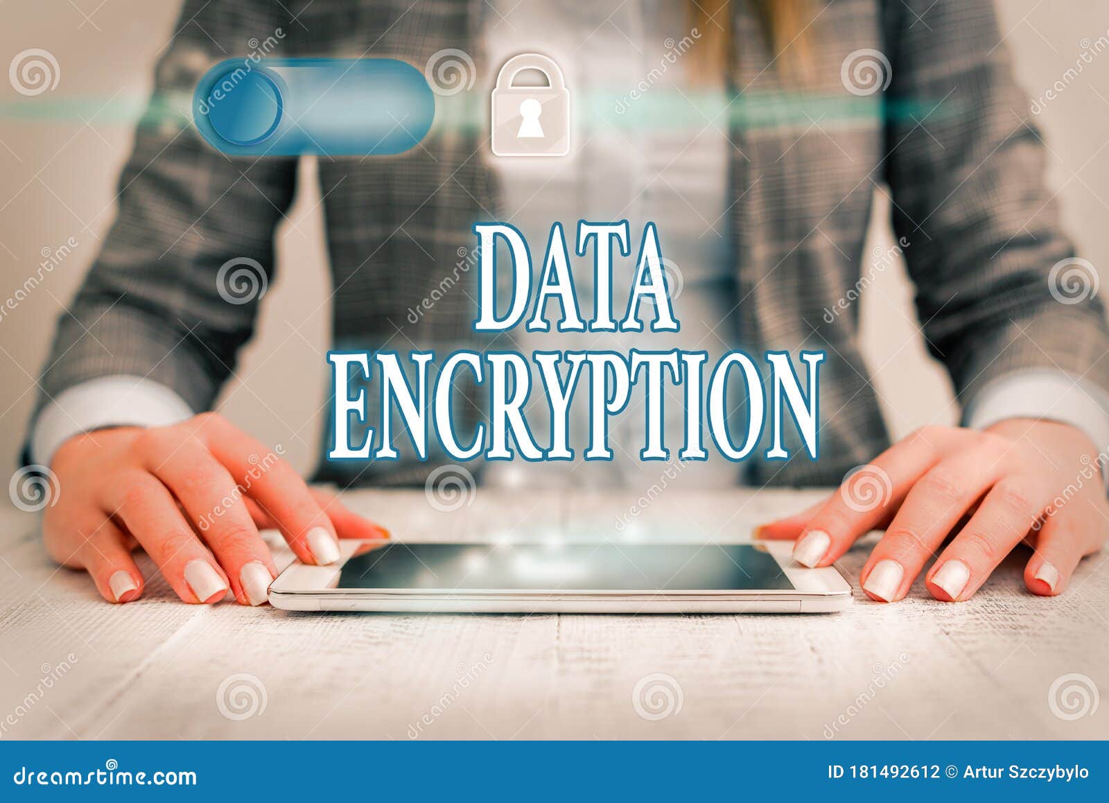 Writing Note Showing Data Encryption Business Photo Showcasing Symmetrickey Algorithm For The