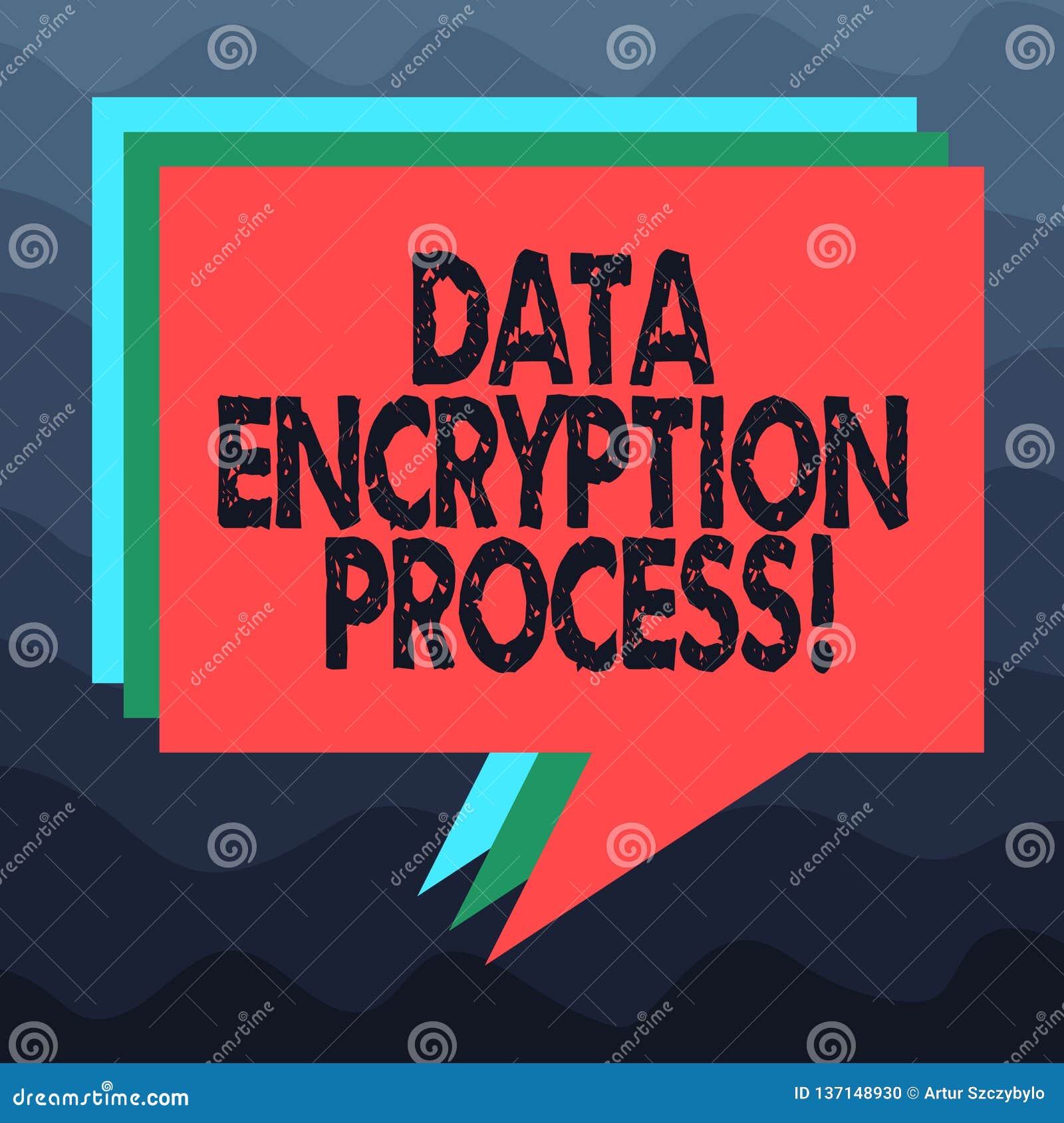 Writing Note Showing Data Encryption Process. Business Photo Showcasing the Method of ...