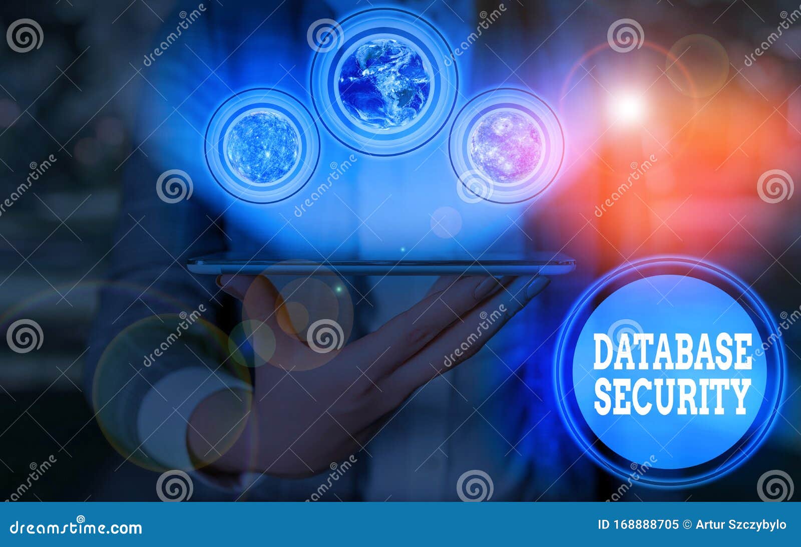 Writing Note Showing Database Security. Business Photo Showcasing ...