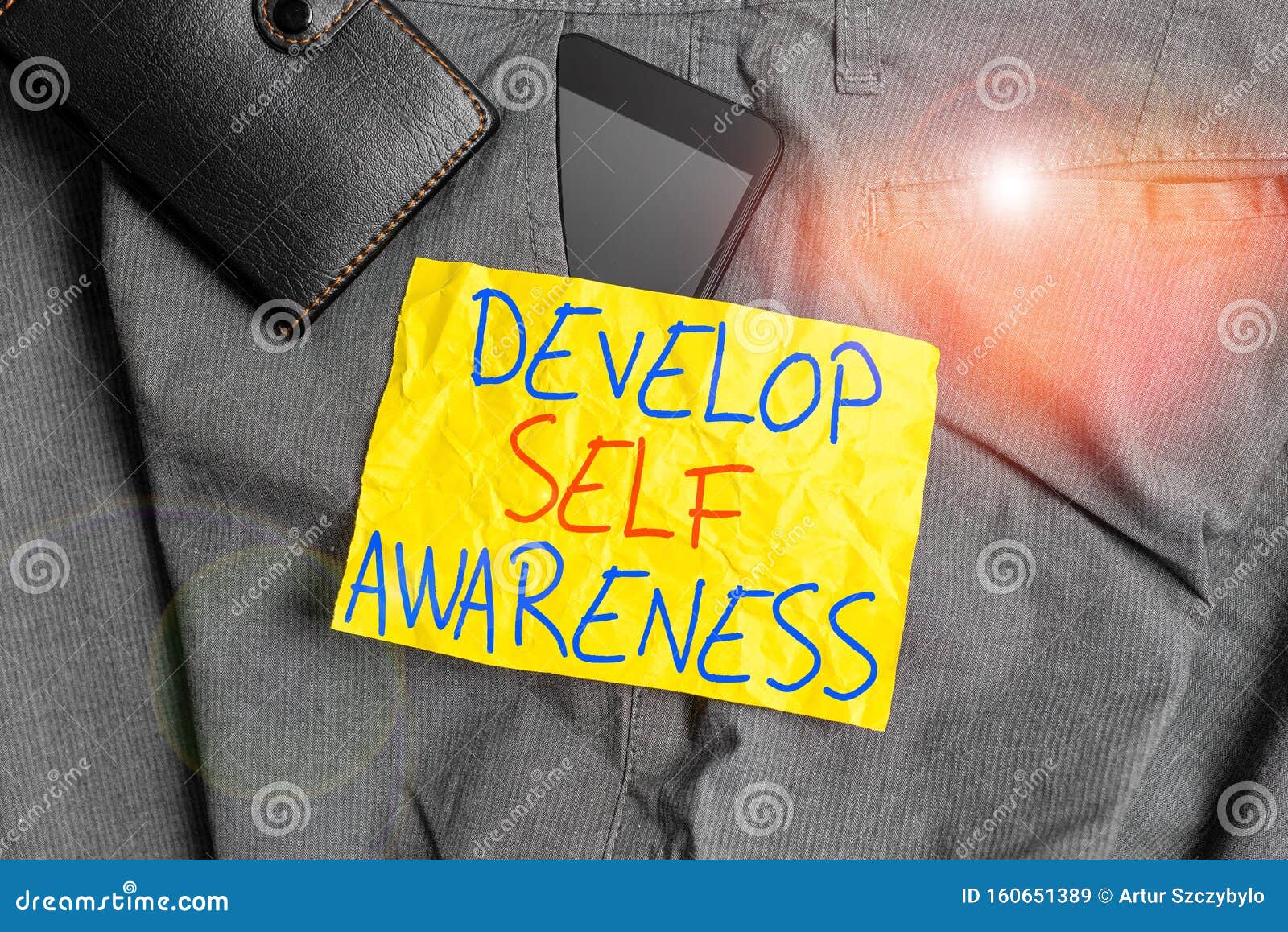 Writing Note Showing Develop Self Awareness. Business Photo Showcasing ...