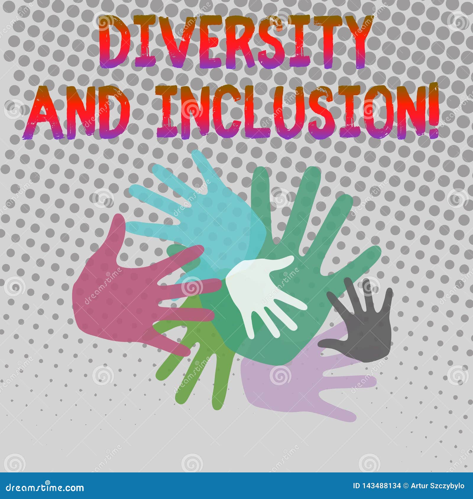 Writing Note Showing Diversity and Inclusion. Business Photo Showcasing ...