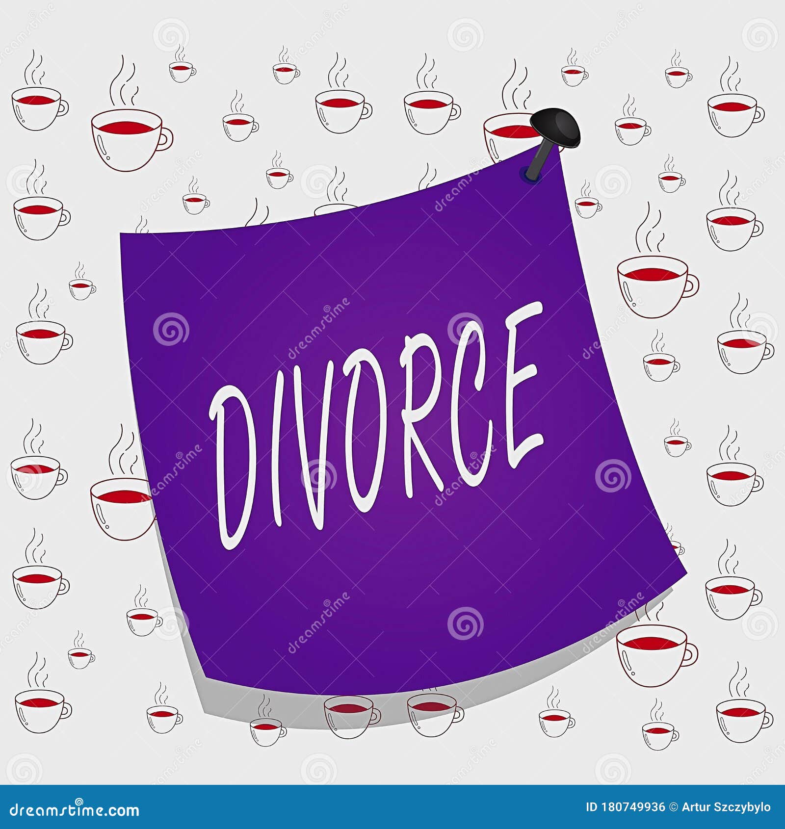 Writing Note Showing Divorce Business Photo Showcasing Legal