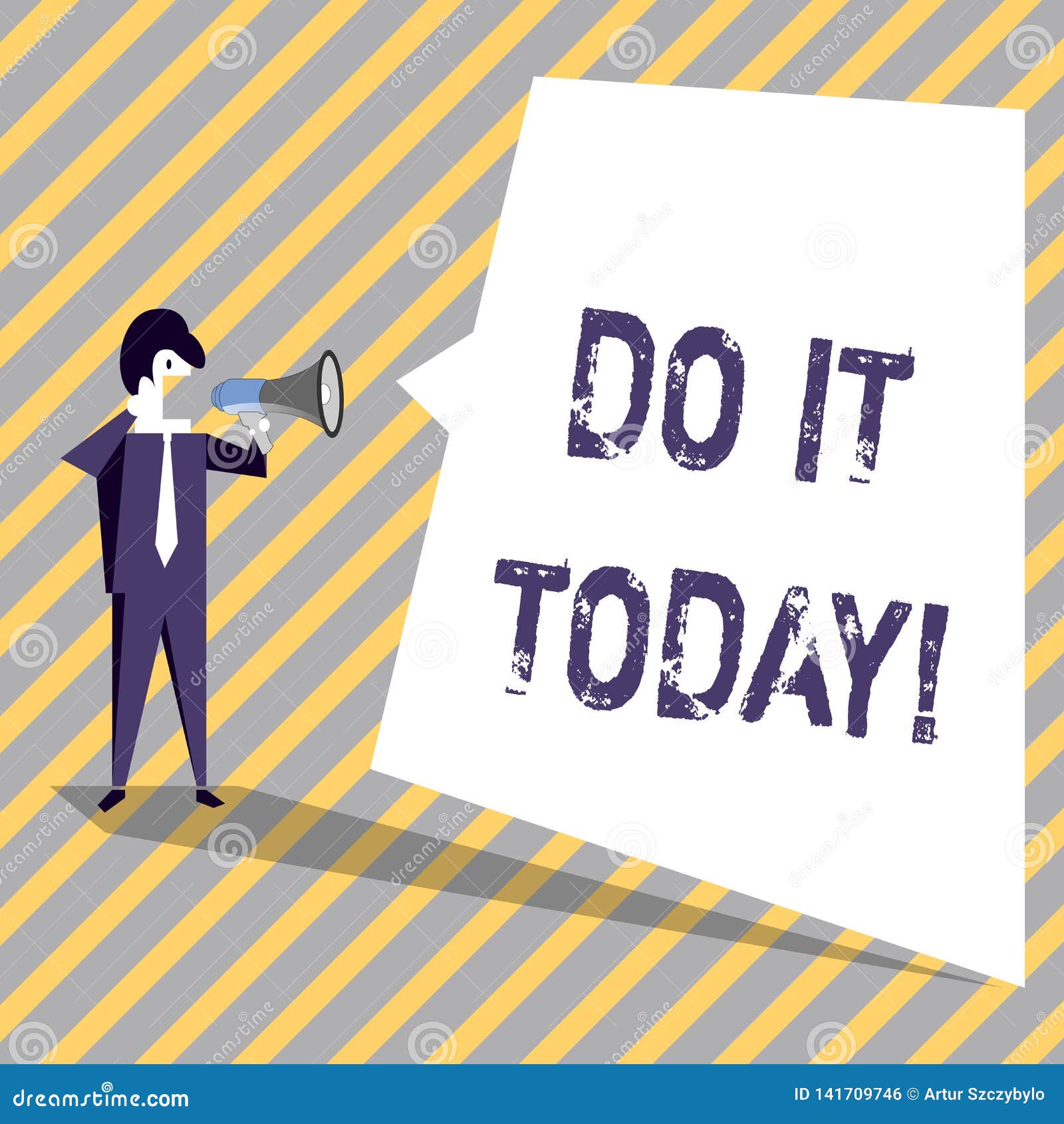 Writing Note Showing Do it Today. Business Photo Showcasing Start ...