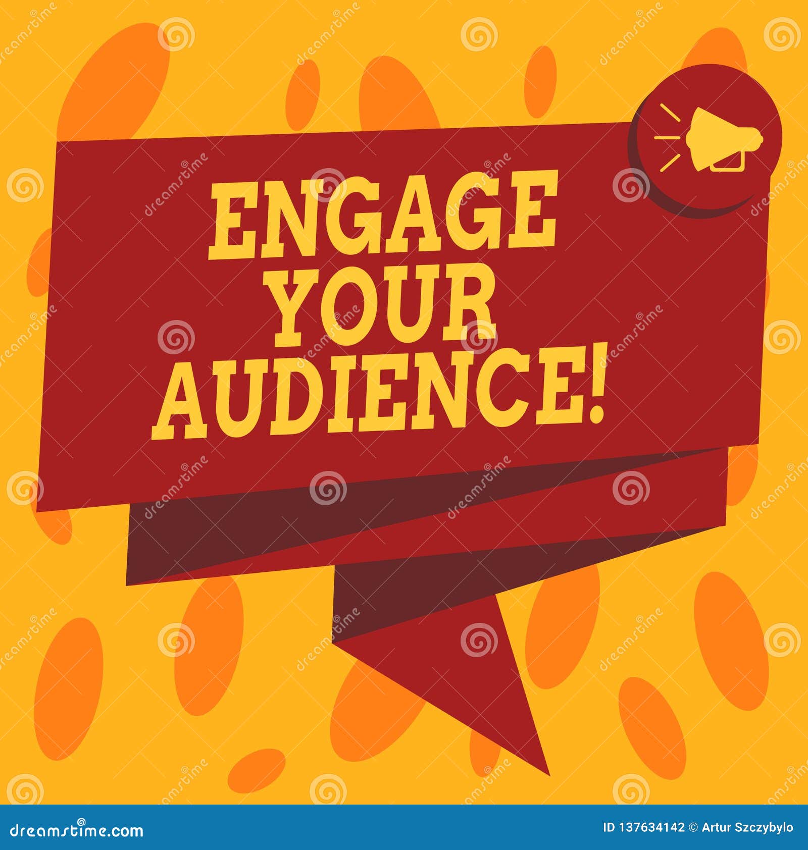 Writing Note Showing Engage Your Audience Business Photo Showcasing