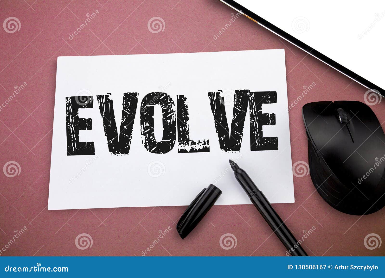 Writing Note Showing Evolve. Business Photo Showcasing Develop ...