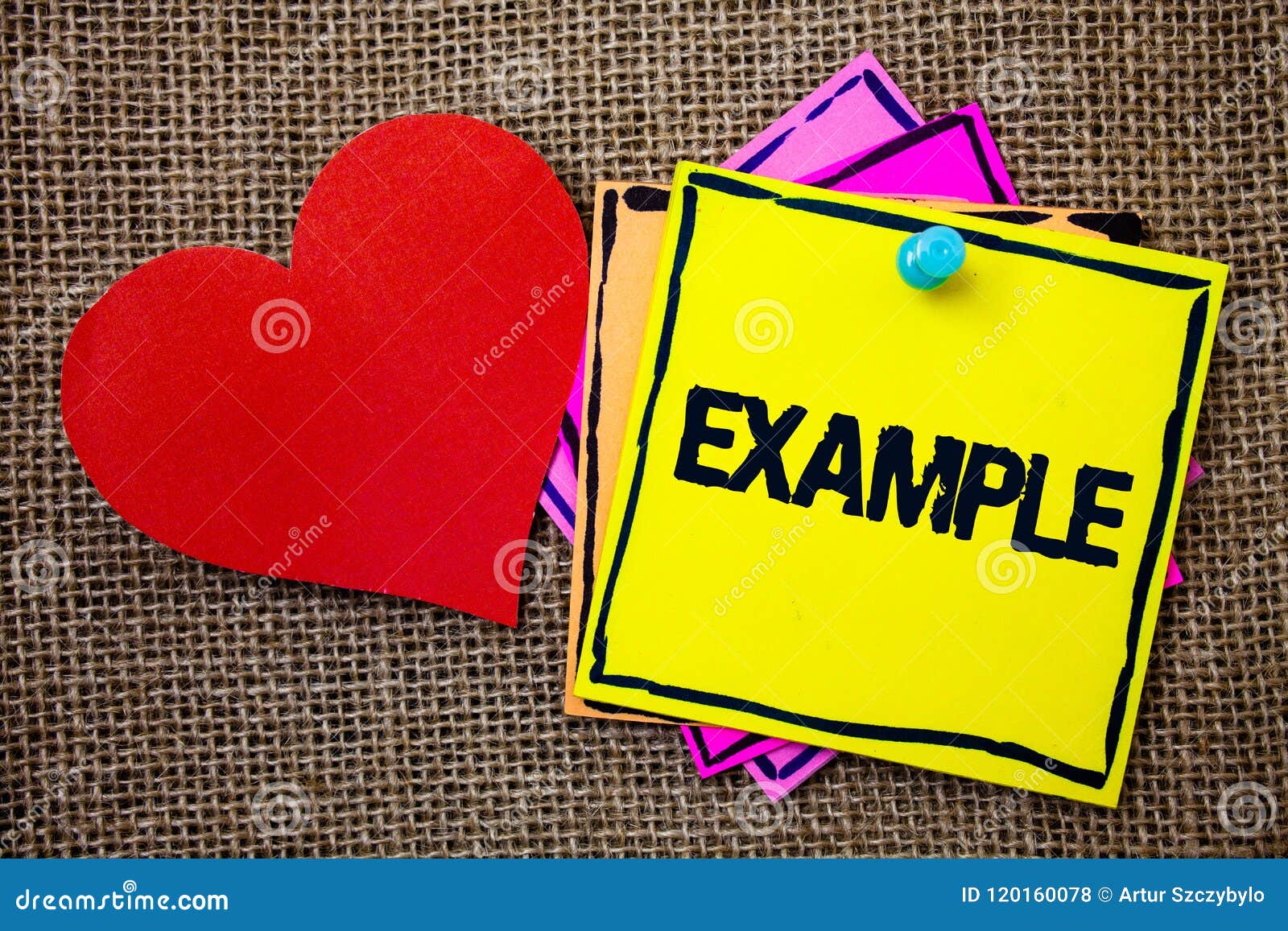 Writing Note Showing Example. Business Photo Showcasing Illustration ...