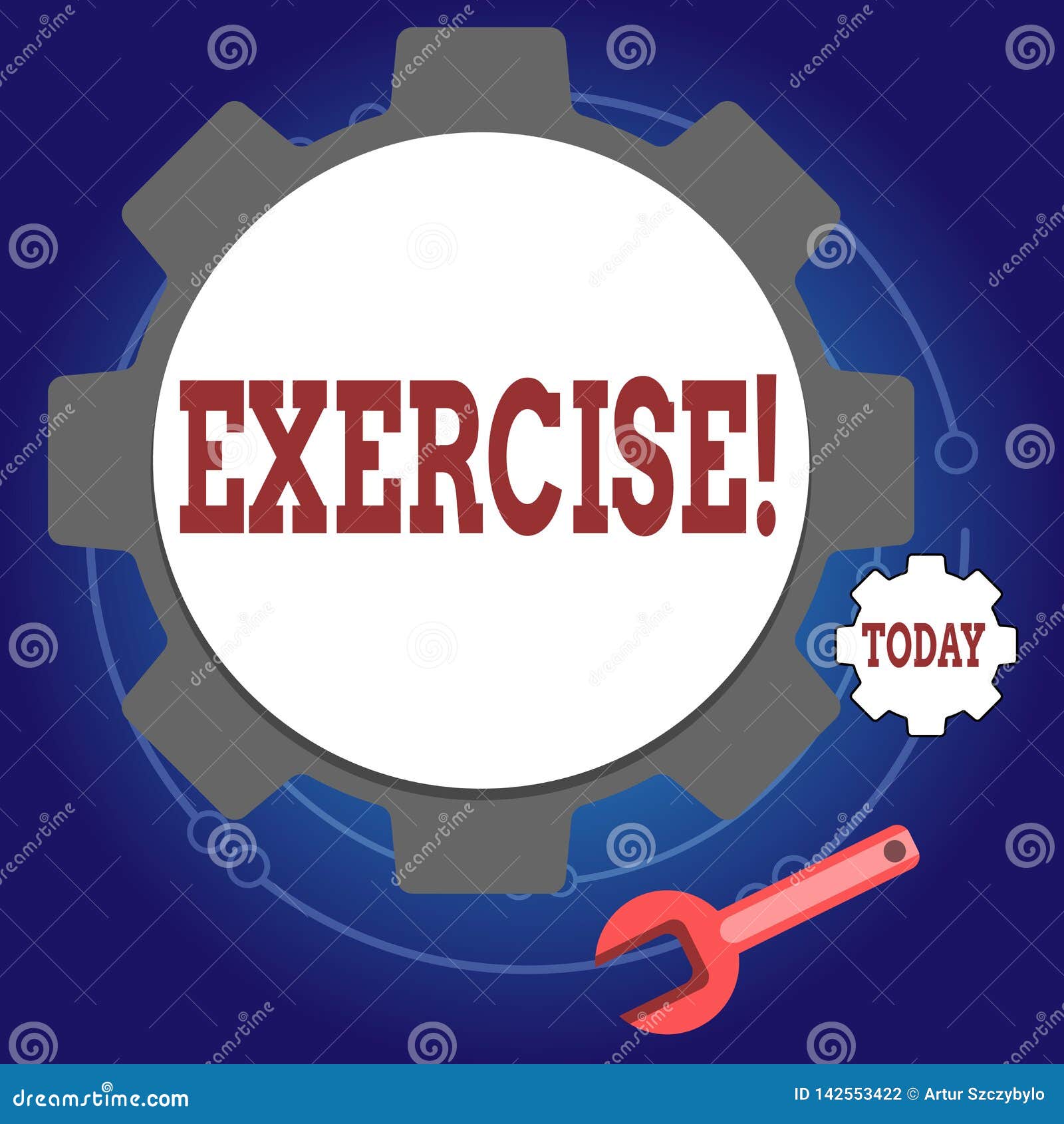 Writing Note Showing Exercise. Business Photo Showcasing Activity ...