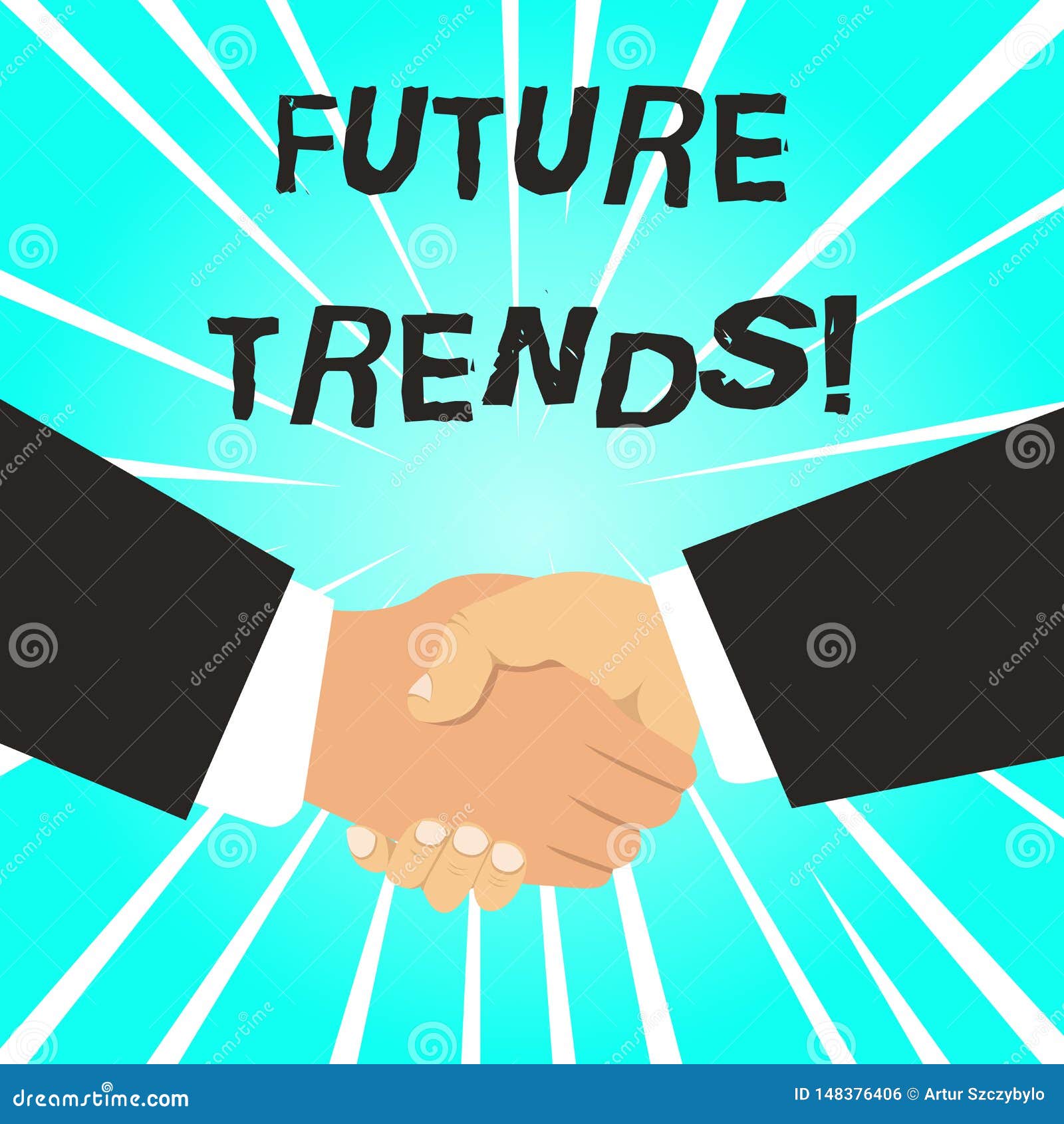 Writing Note Showing Future Trends. Business Photo Showcasing Forecasts ...