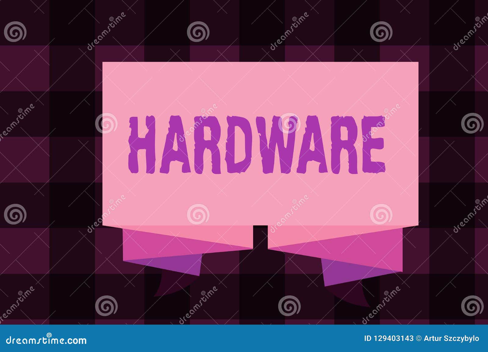 Writing Note Showing Hardware. Business Photo Showcasing Machines and ...