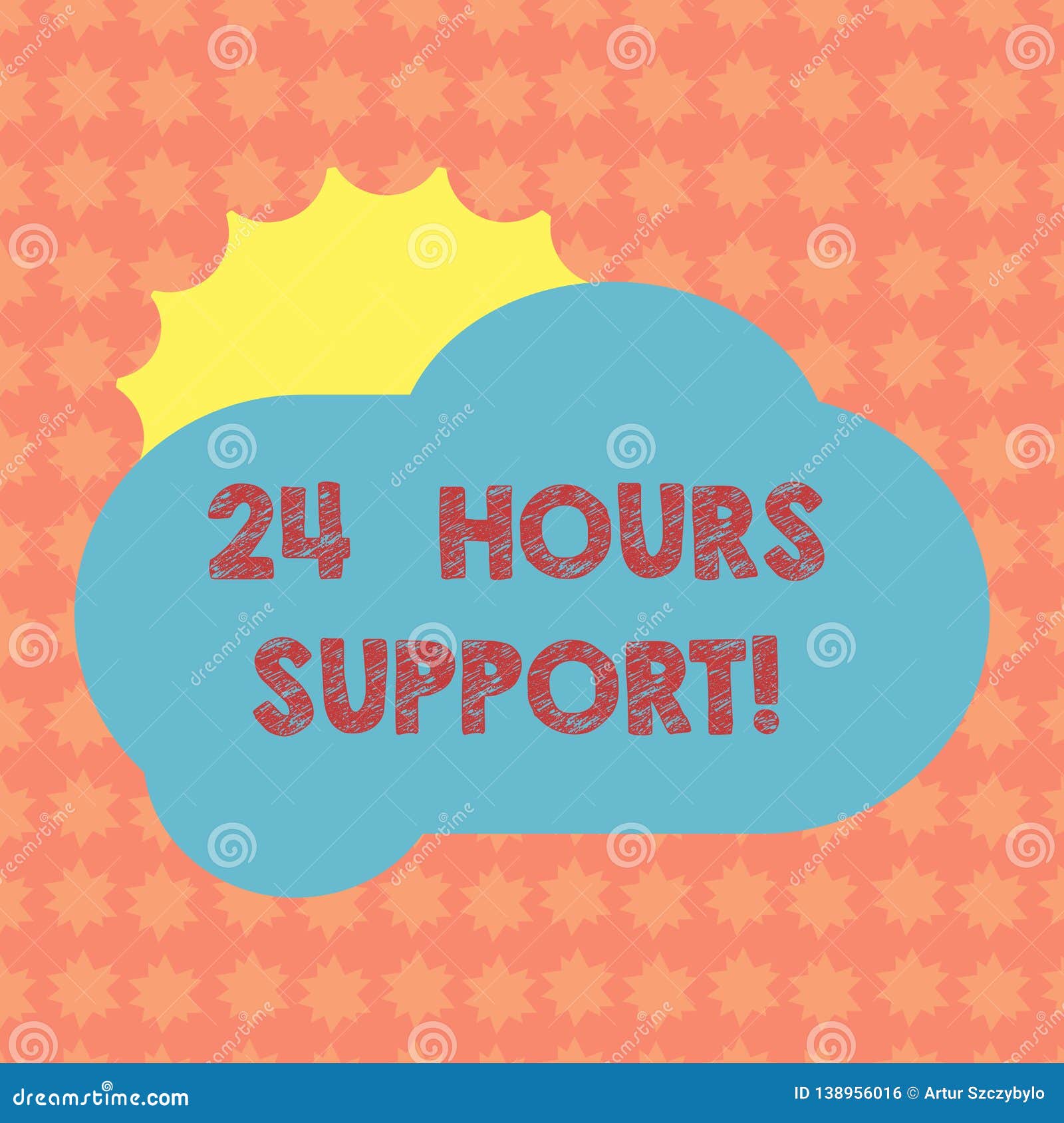 Writing Note Showing 24 Hours Support. Business Photo Showcasing ...