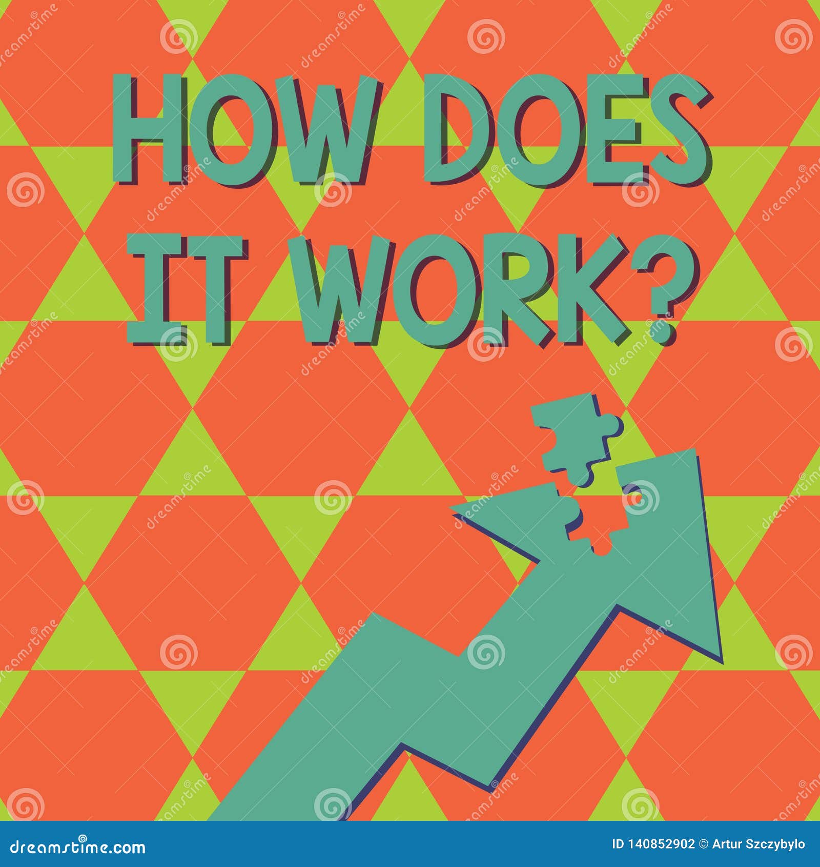 Writing Note Showing How Does it Workquestion. Business Photo ...