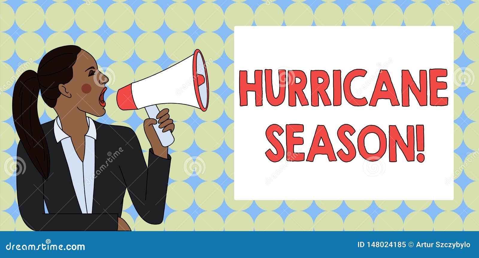 Writing Note Showing Hurricane Season. Business Photo Showcasing Time ...