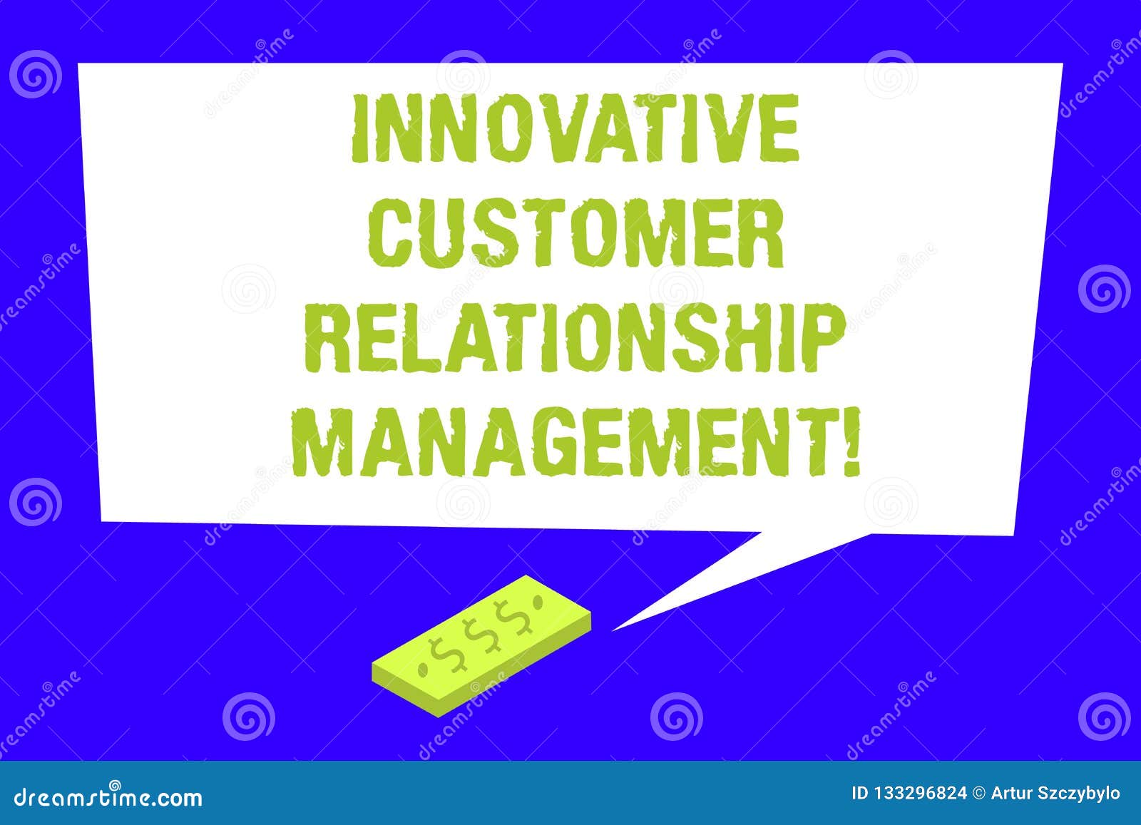 Writing Note Showing Innovative Customer Relationship Management ...