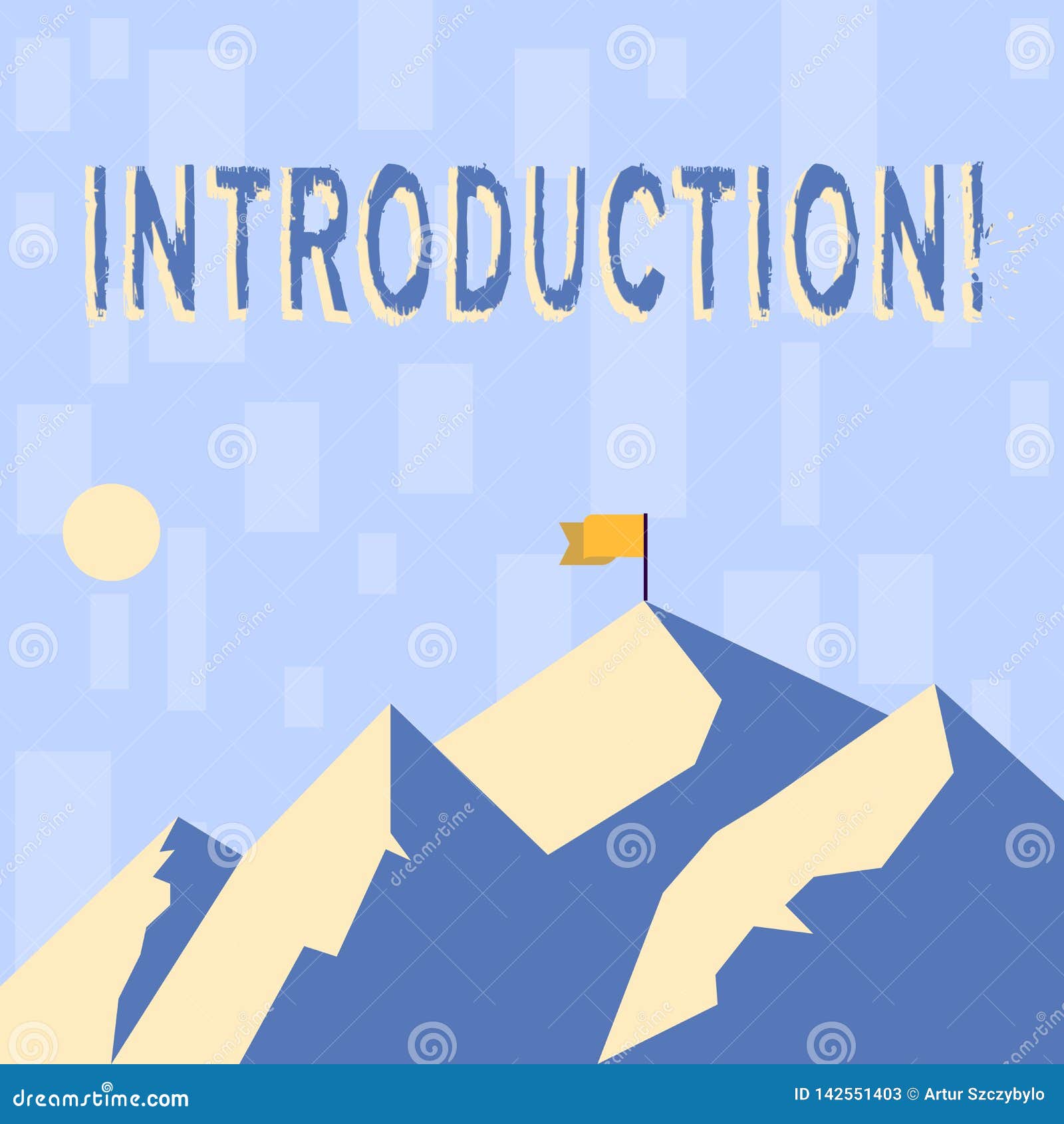 Writing Note Showing Introduction. Business Photo Showcasing First Part ...