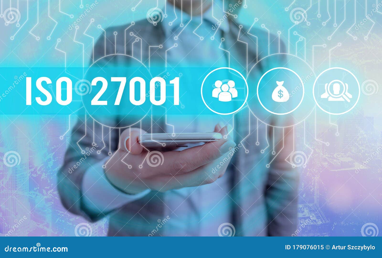 ISO 27001 Information Security Management System Standards, Projection ...