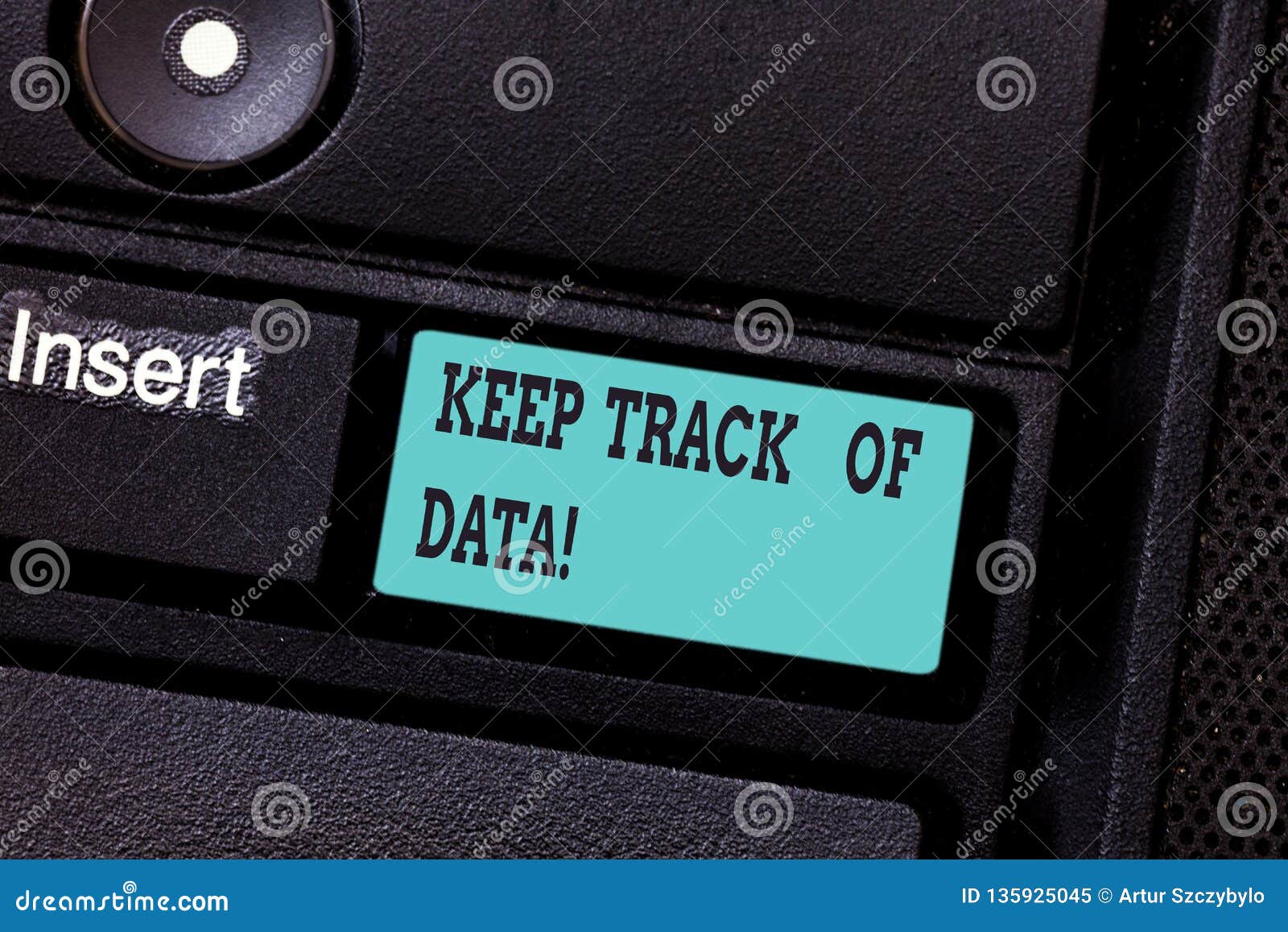 Writing Note Showing Keep Track of Data. Business Photo Showcasing Be ...