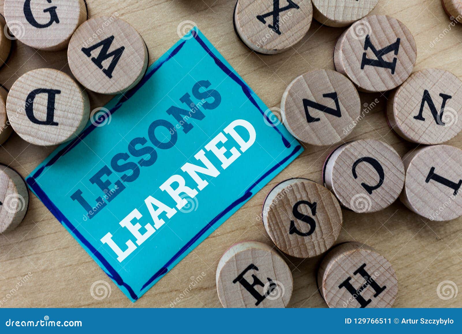 Writing Note Showing Lessons Learned. Business Photo Showcasing Promote ...