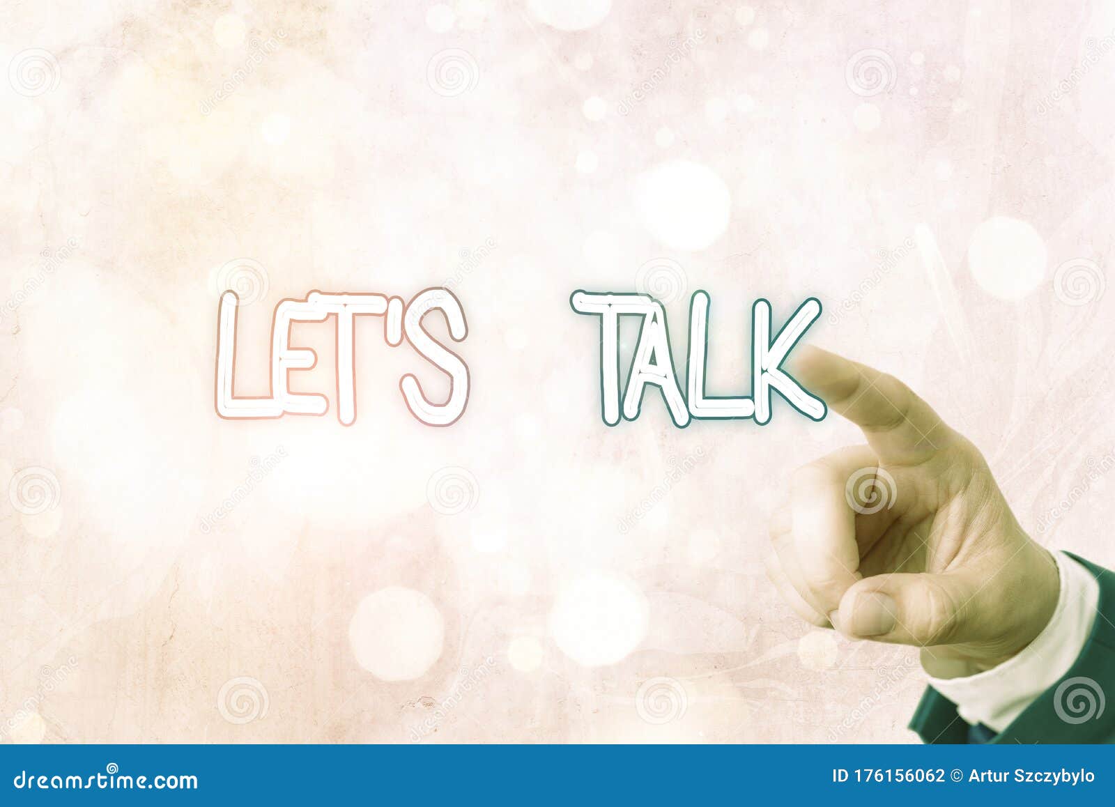 Writing Note Showing Lets is Talk. Business Photo Showcasing Suggesting ...