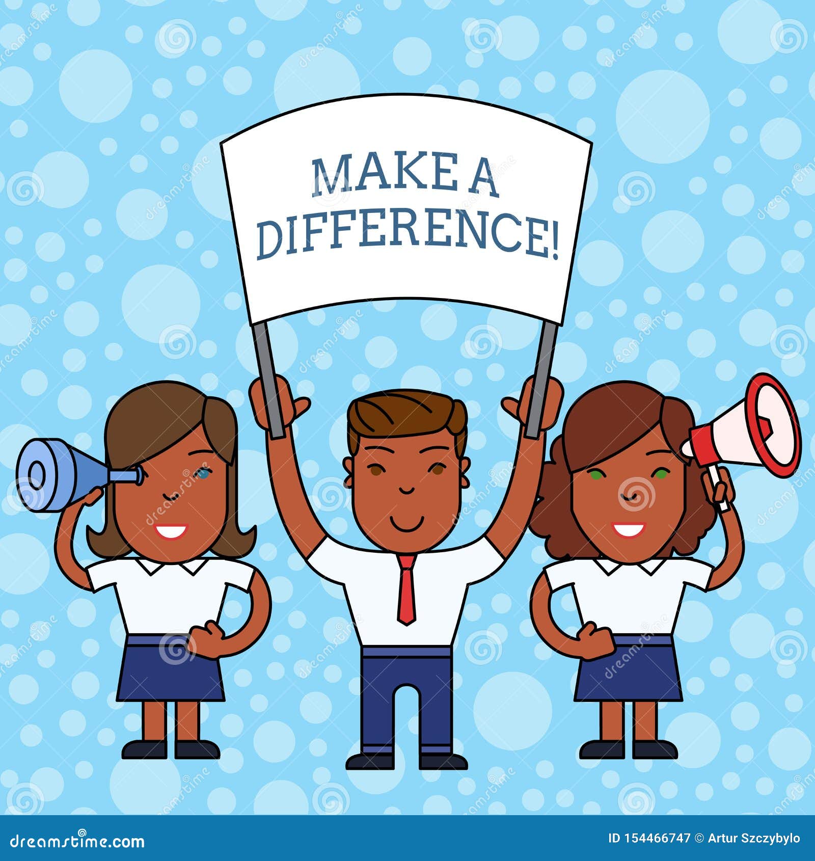 Writing Note Showing Make a Difference. Business Photo Showcasing Have ...