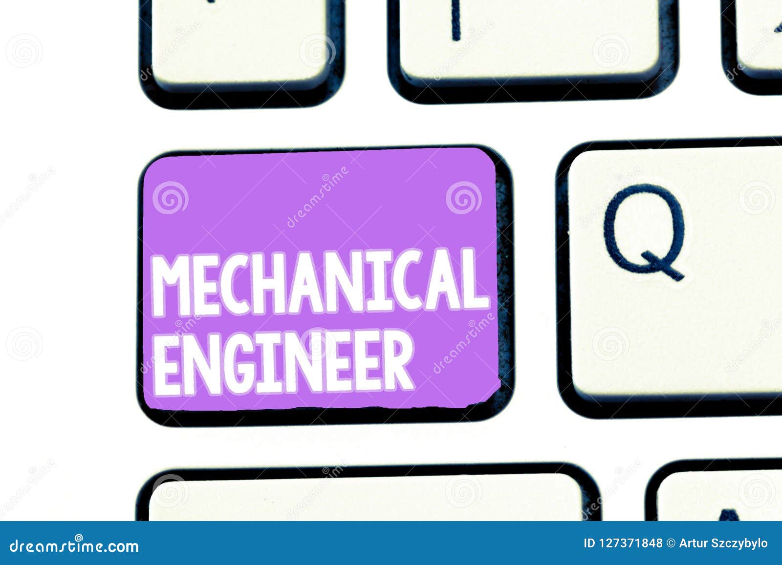 Writing Note Showing Mechanical Engineer. Business Photo Showcasing ...