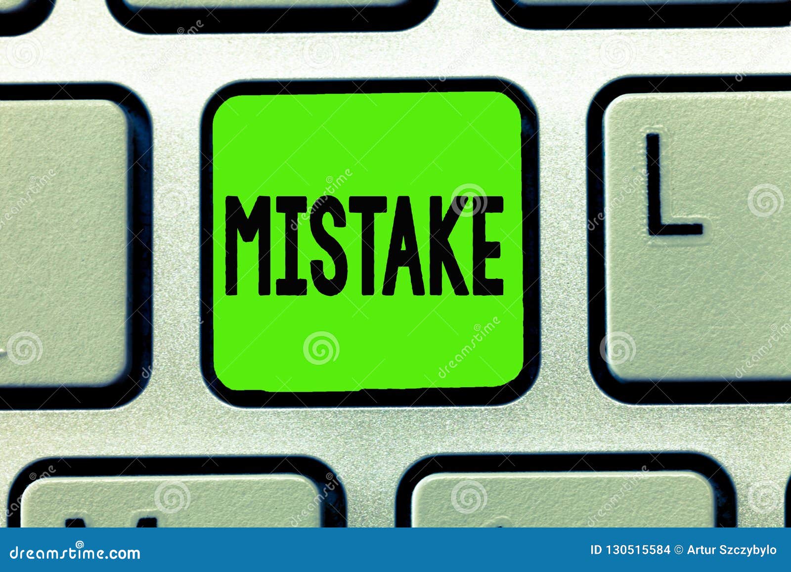 Writing Note Showing Mistake. Business Photo Showcasing Something Not ...